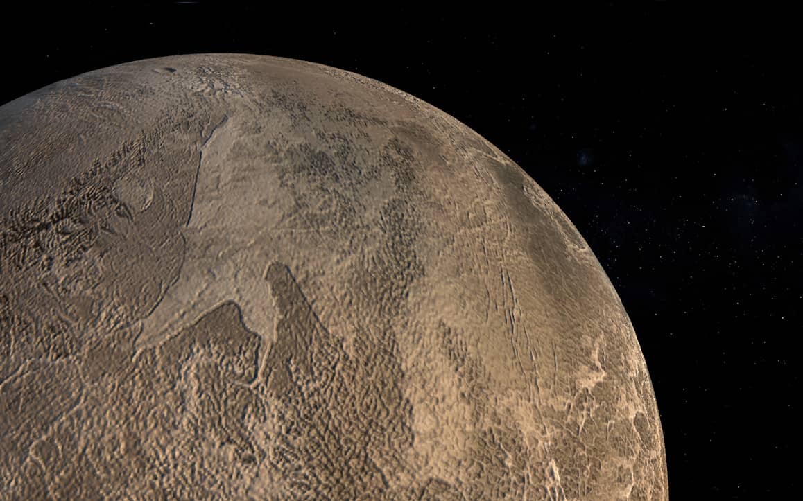 Dwarf Planet Ceres - 3D Model by 3dstudio