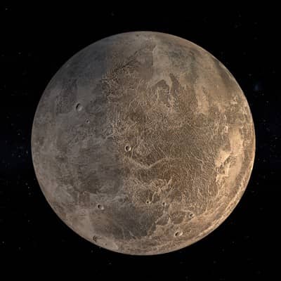 Dwarf Planet Ceres - 3D Model by 3dstudio
