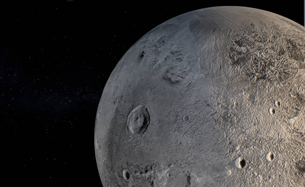 Dwarf Planet Haumea - 3D Model by 3dstudio