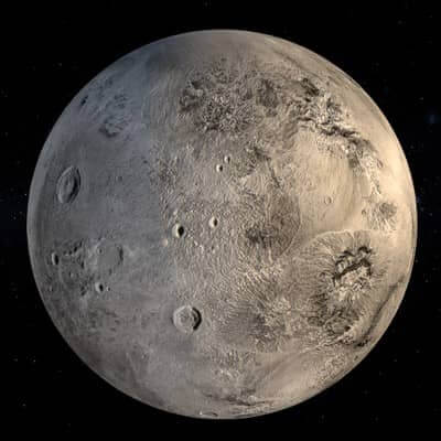 Dwarf Planet Haumea - 3D Model by 3dstudio