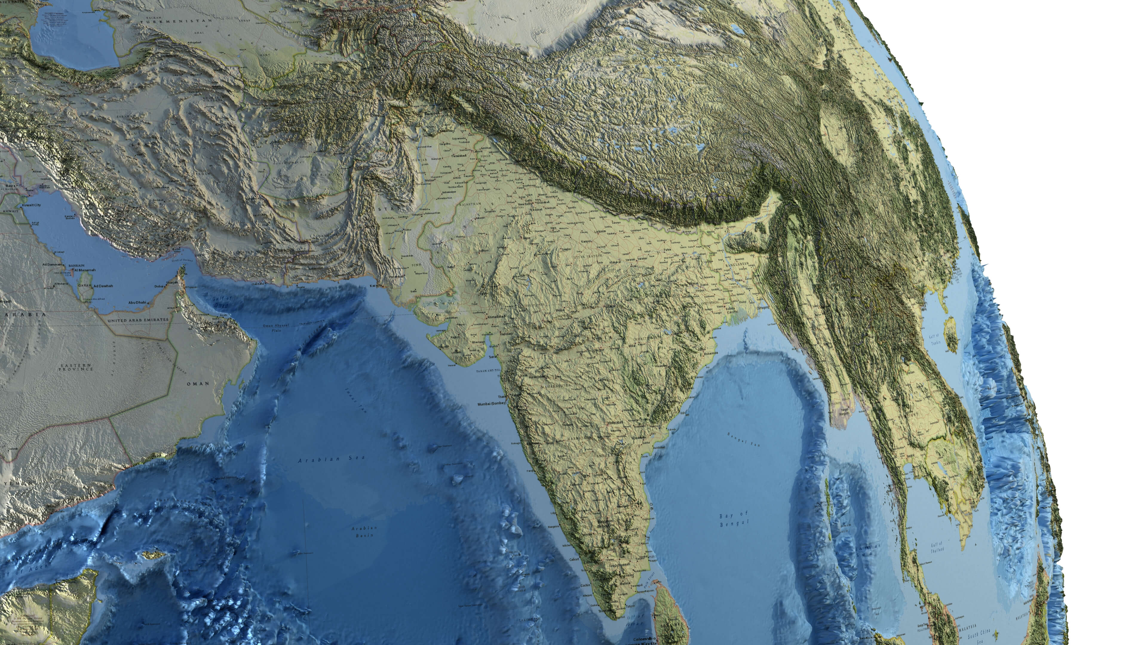 Earth Geographic Globe - 3D Model by 3dstudio