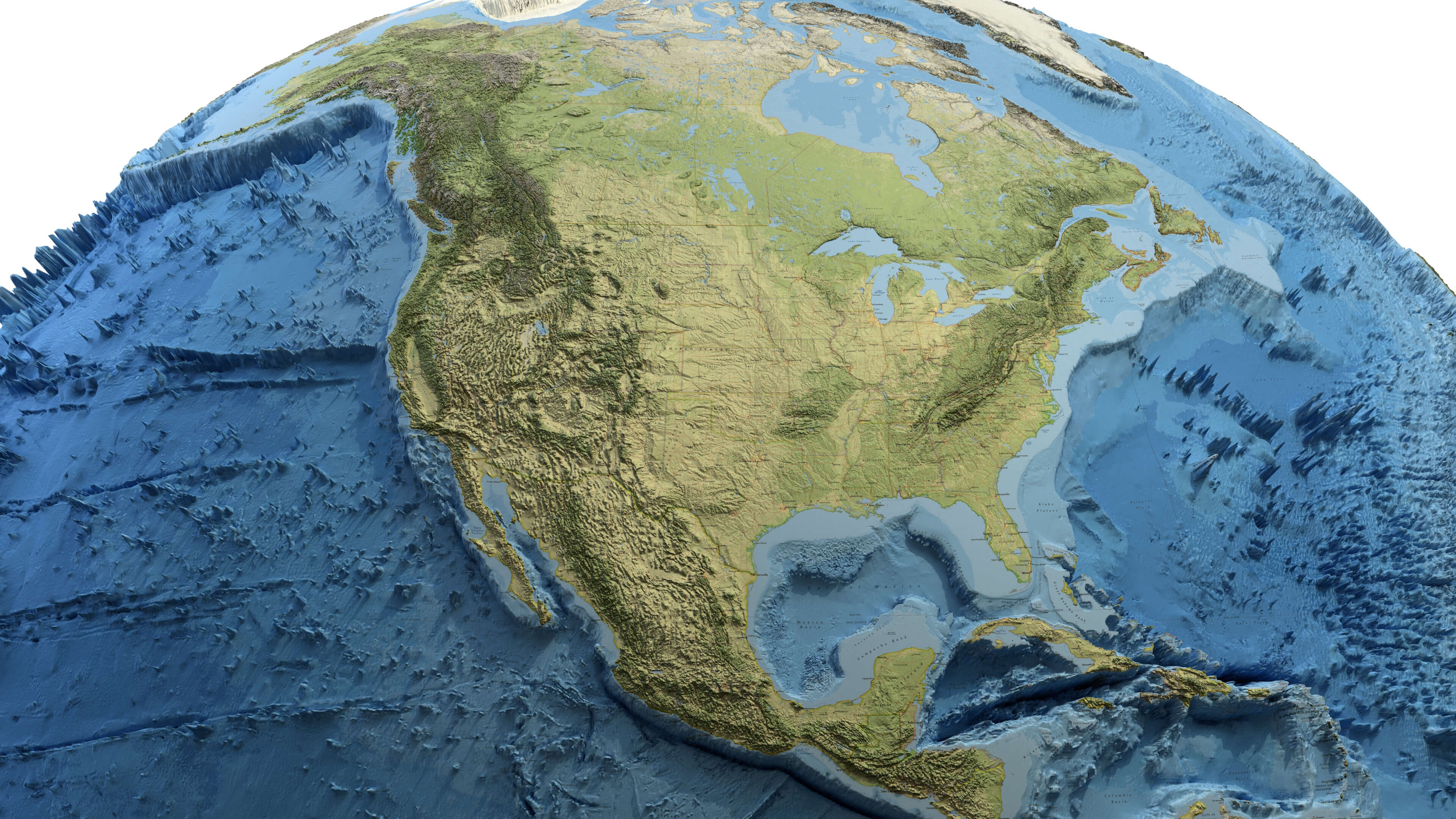 Earth Geographic Globe - 3D Model by 3dstudio