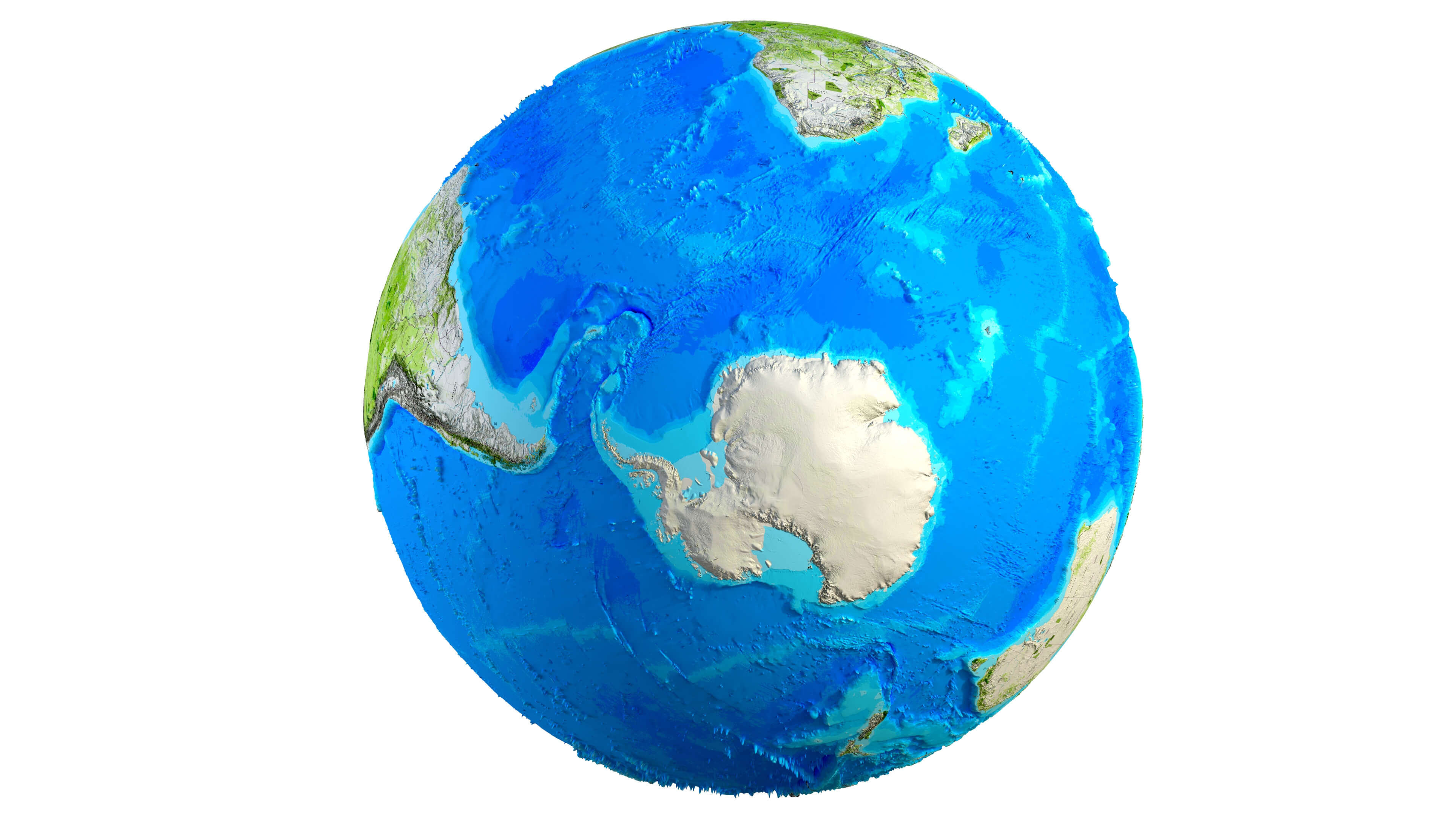 Earth Map Globe - 3D Model by 3dstudio