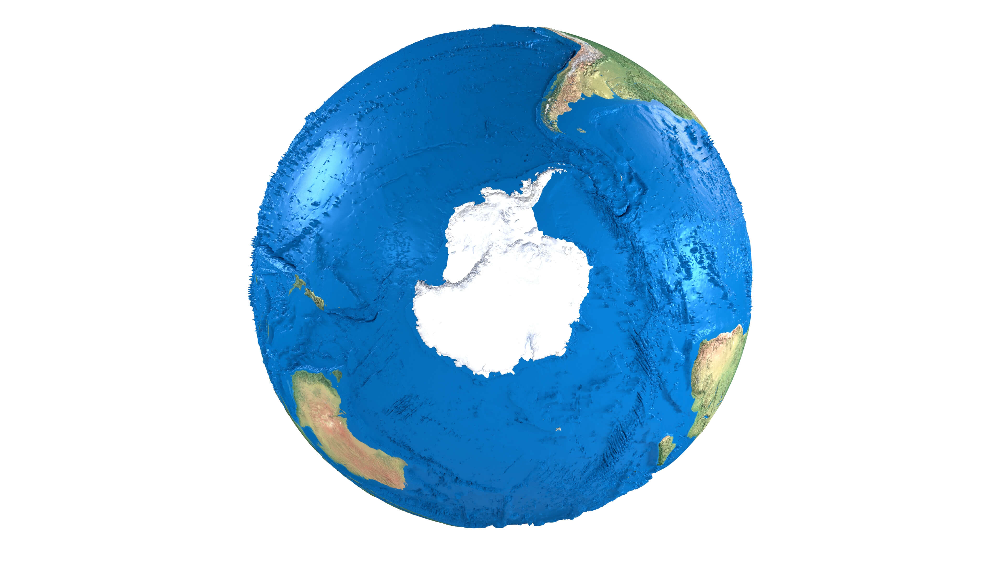 Earth No Cloud Globe - 3D Model by 3dstudio