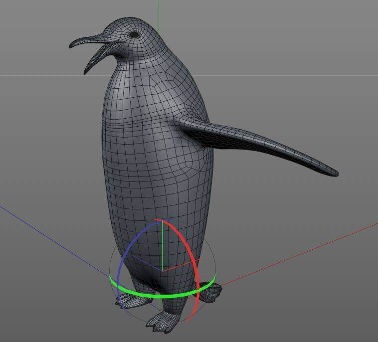 Emperor Penguin - 3D Model by 3dstudio