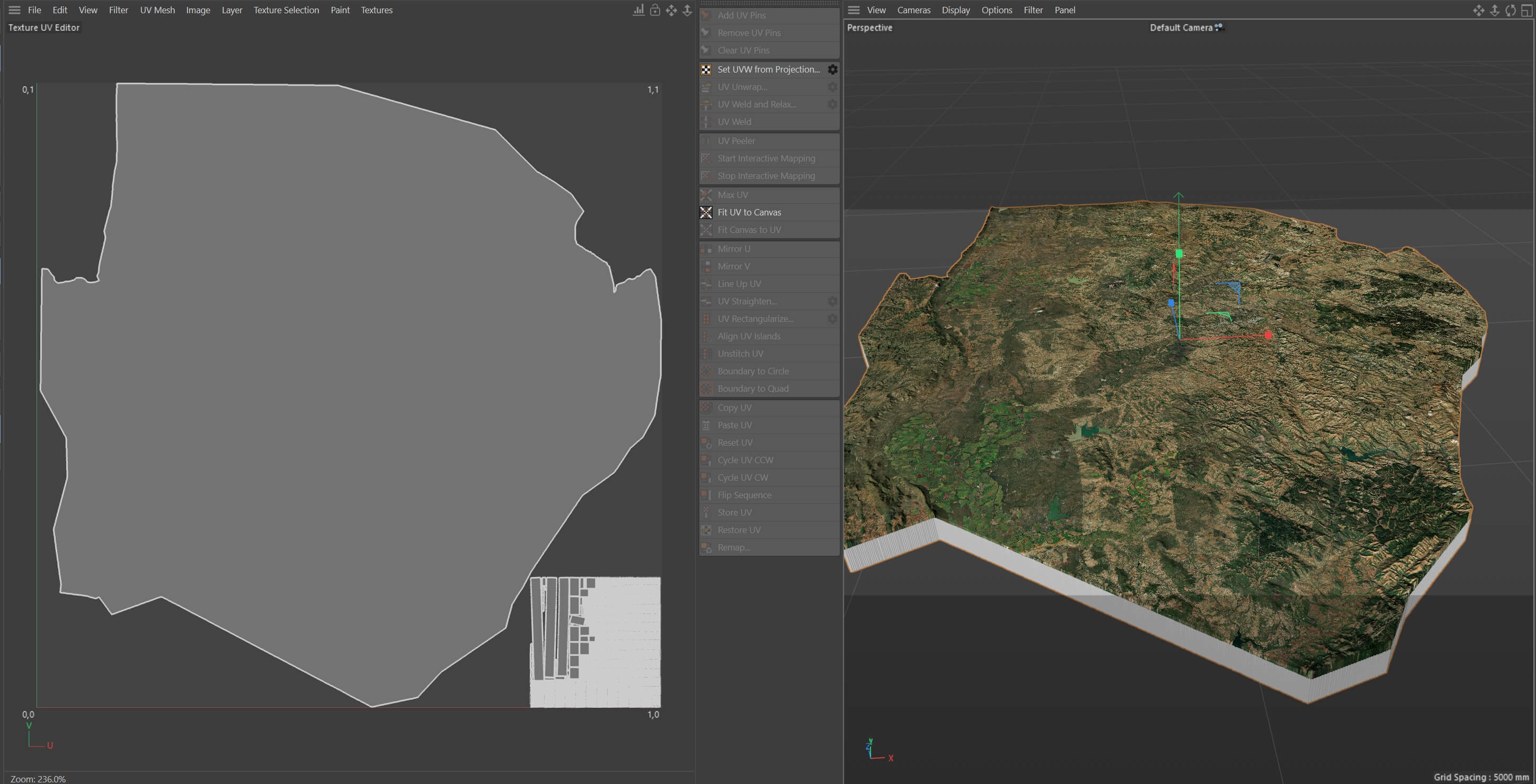 Eswatini Terrain Map - 3D Model by 3dstudio