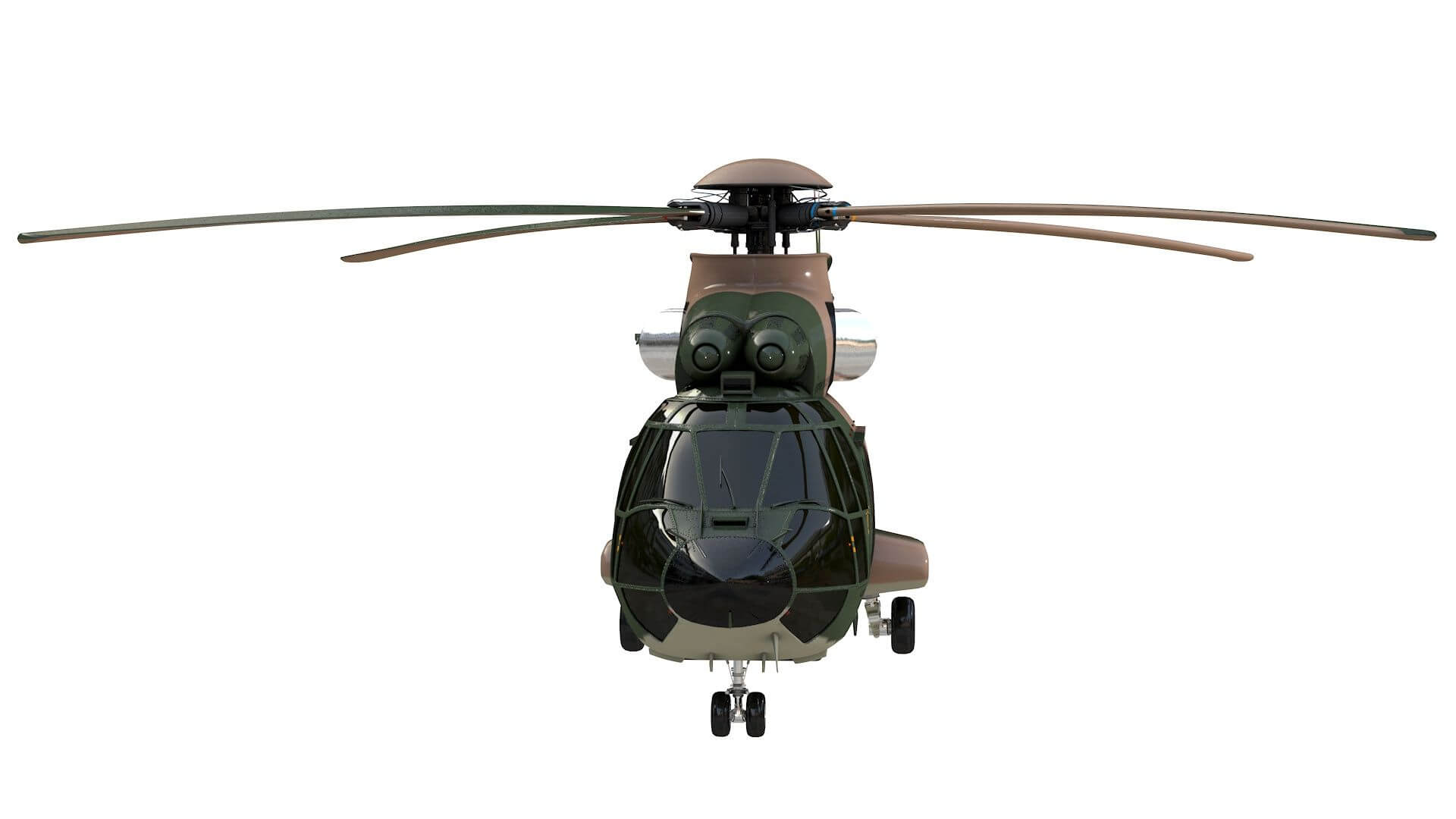 Eurocopter AS332 Superpuma - 3D Model by 3dstudio