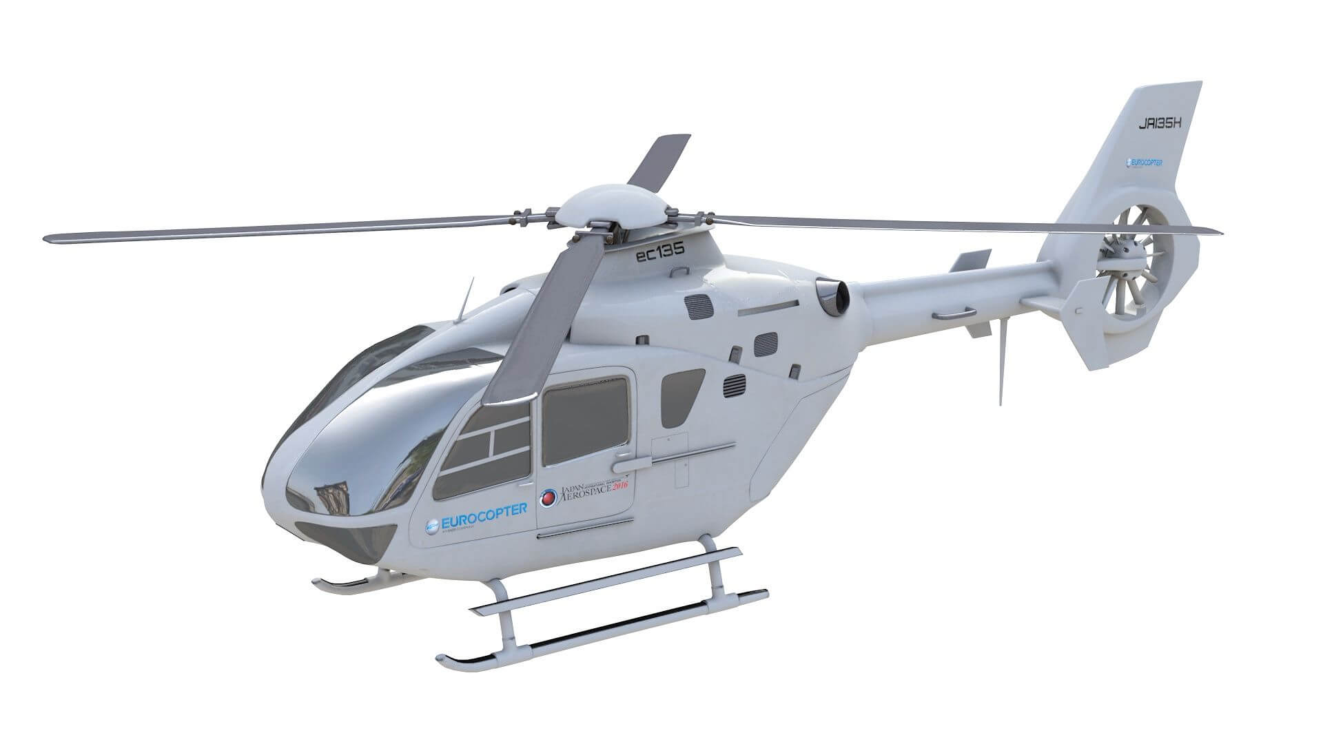 Eurocopter EC135 - 3D Model by 3dstudio