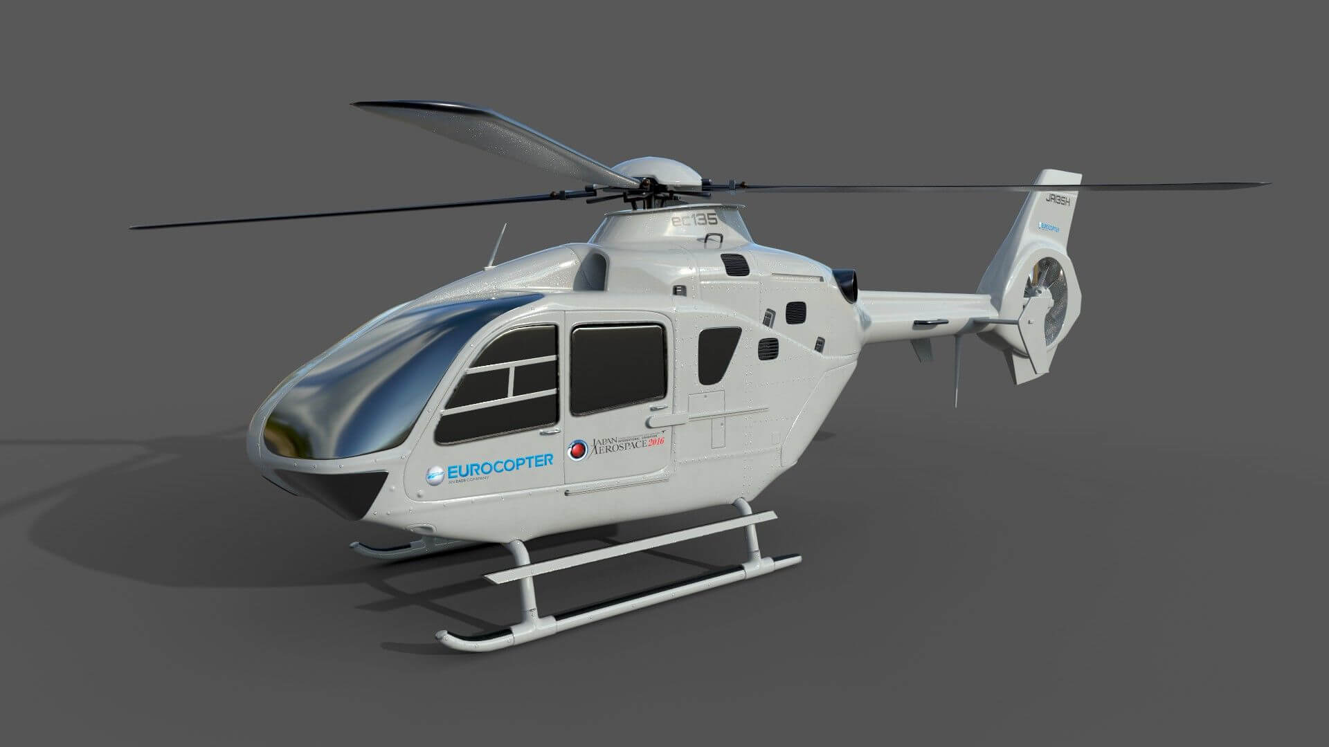 Eurocopter EC135 - 3D Model by 3dstudio