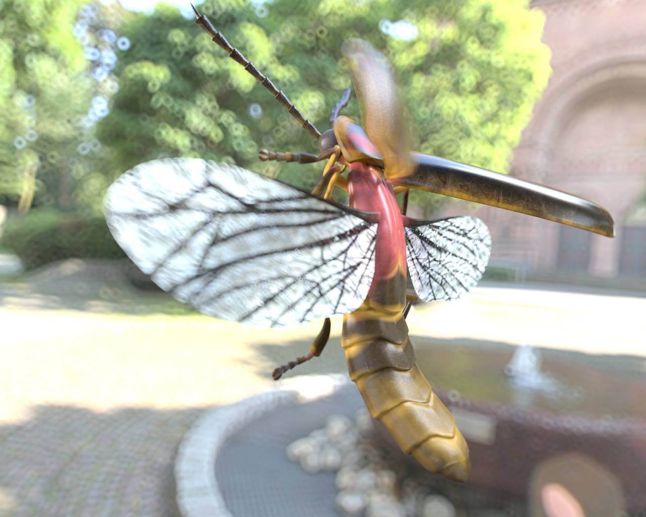 Firefly - 3D Model by 3dstudio