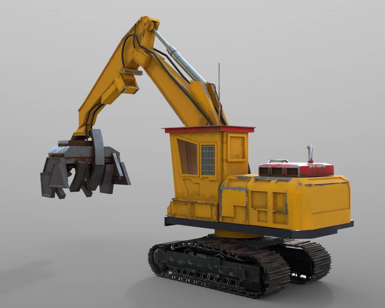 Forest Machine - 3D Model by 3dstudio