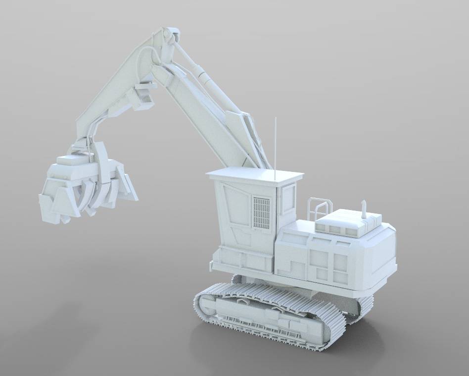 Forest Machine - 3D Model by 3dstudio