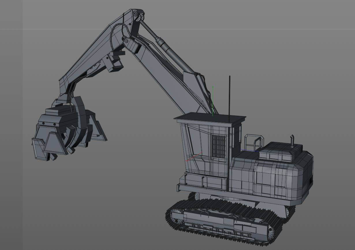 Forest Machine - 3D Model by 3dstudio