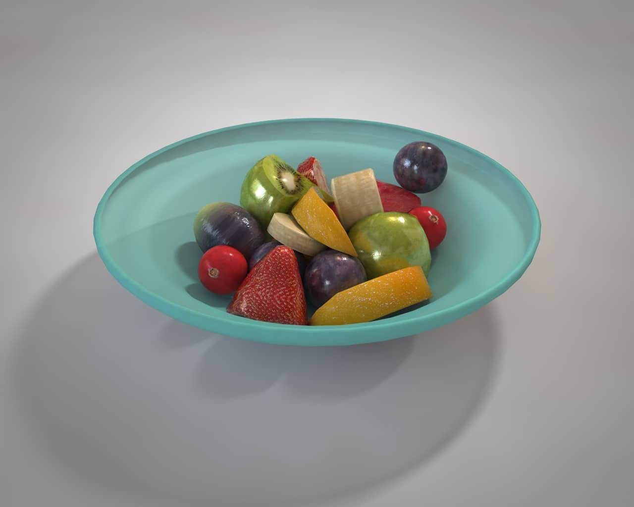 Fruit Snacks - 3D Model by 3dstudio