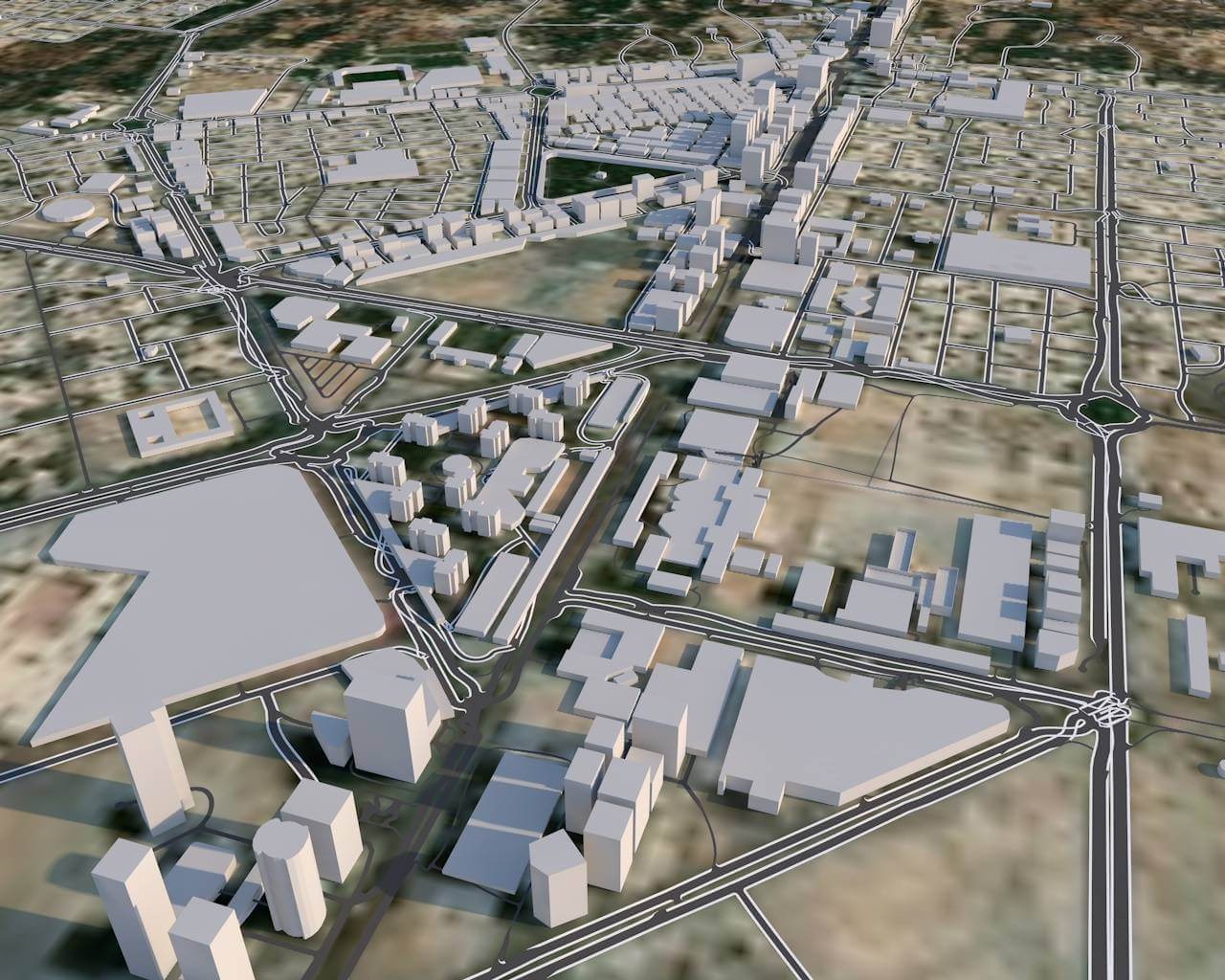 Fujairah UAE - 3D Model by 3dstudio