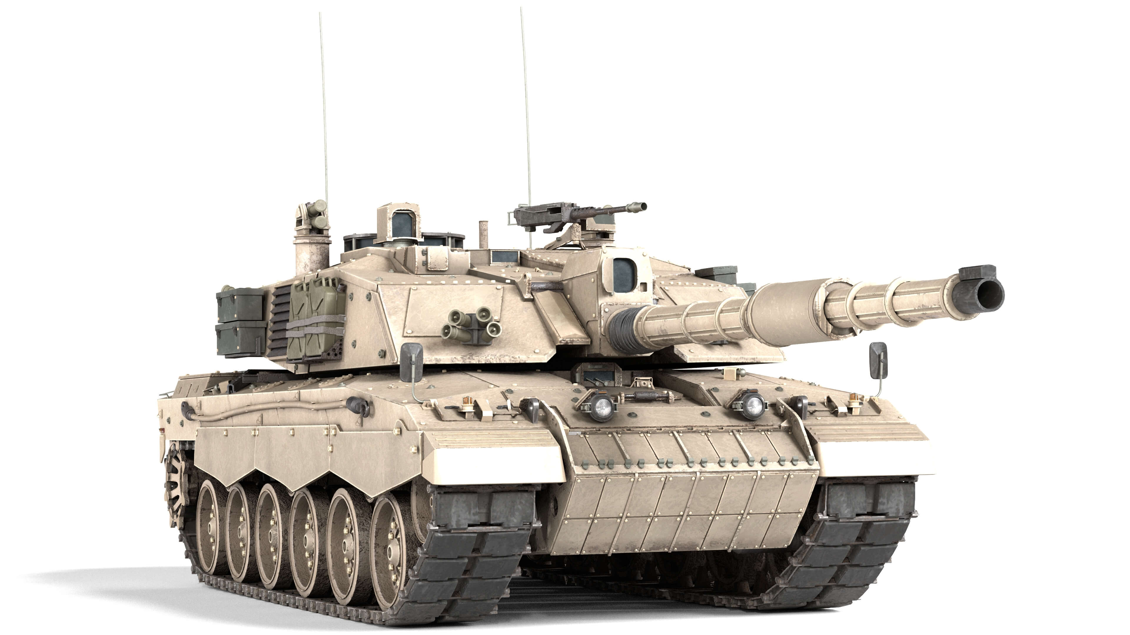 Fv4034 Challenger 2 UK - 3D Model by 3dstudio