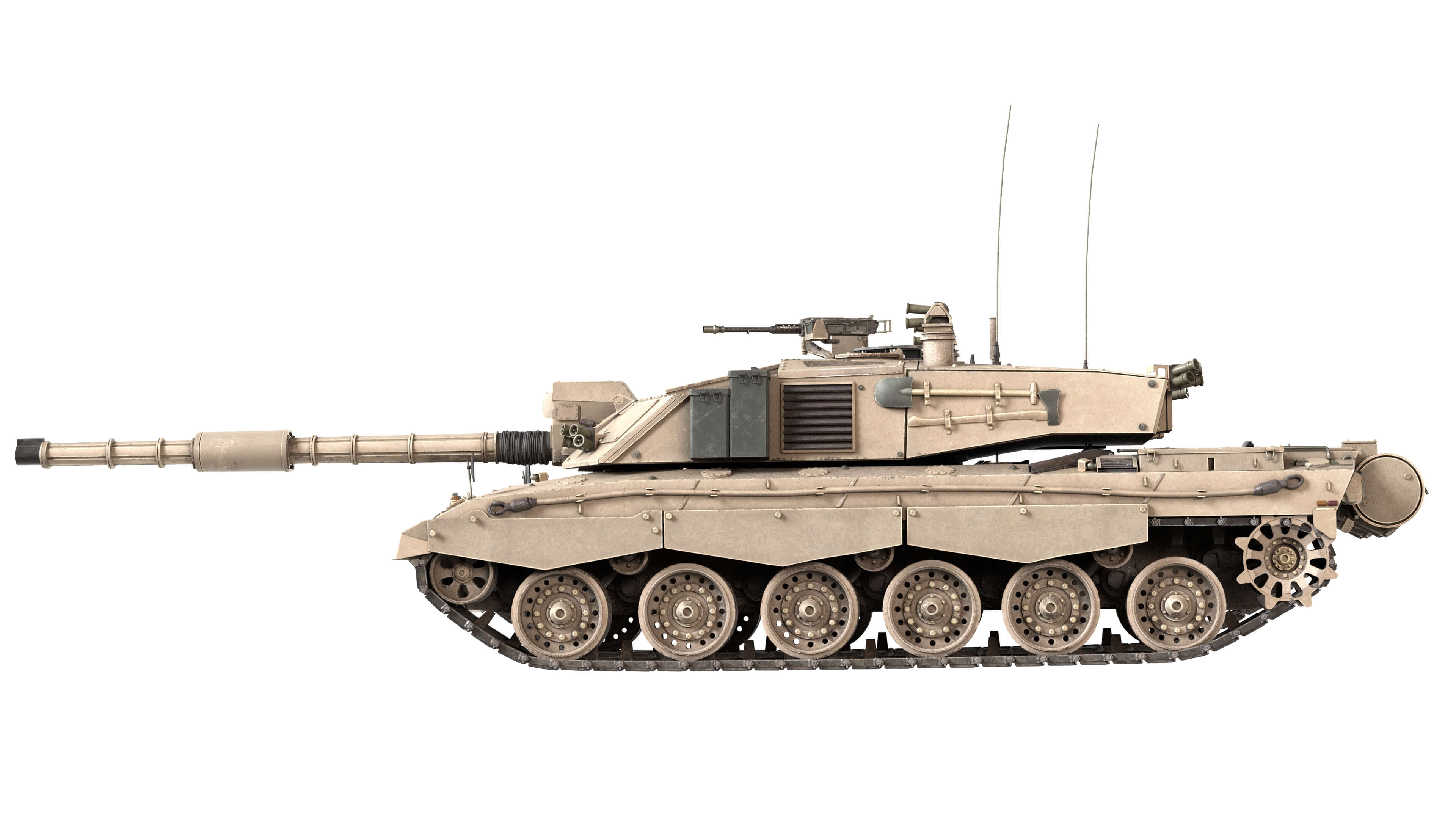 Fv4034 Challenger 2 UK - 3D Model by 3dstudio