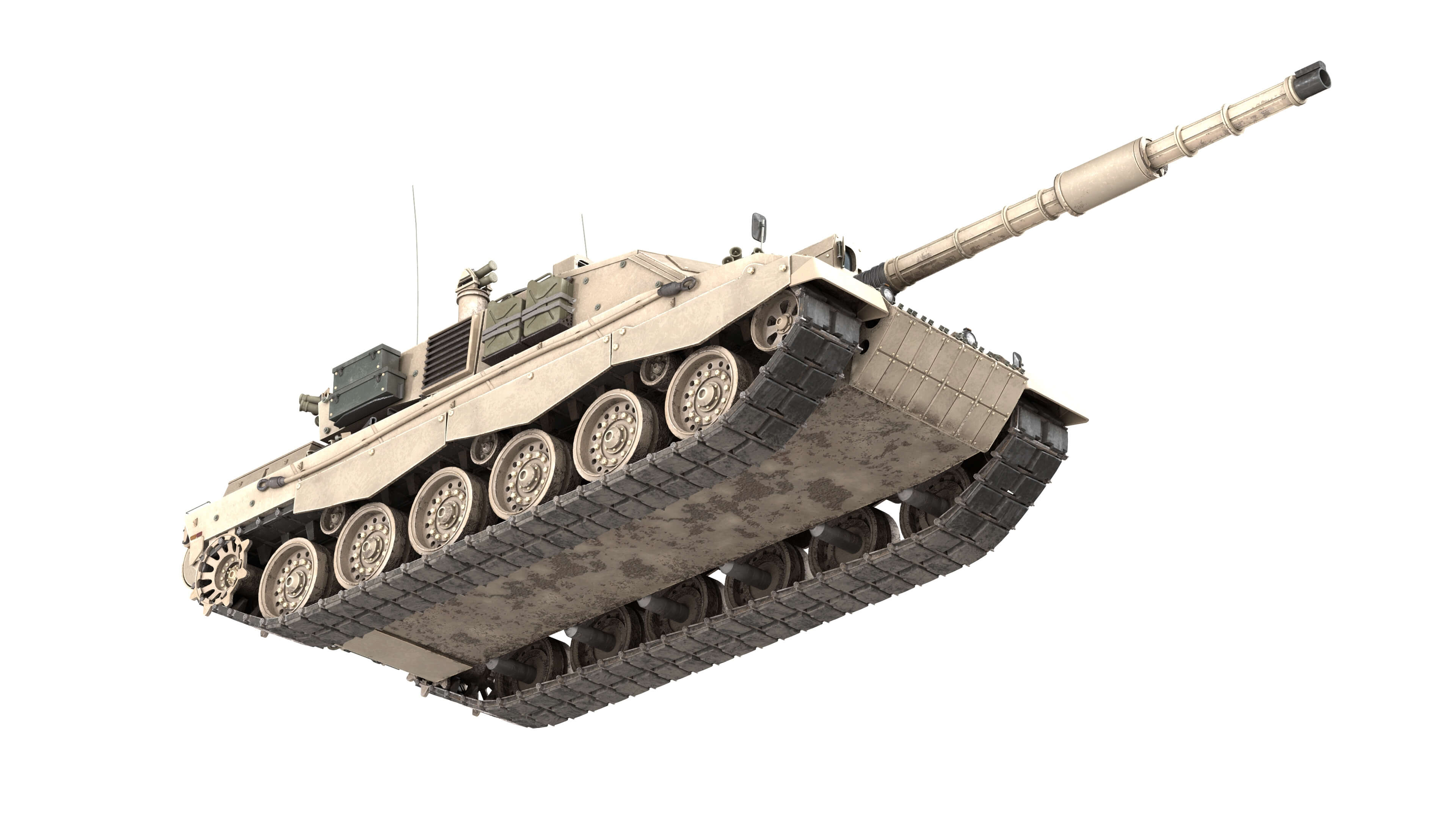 Fv4034 Challenger 2 UK - 3D Model by 3dstudio