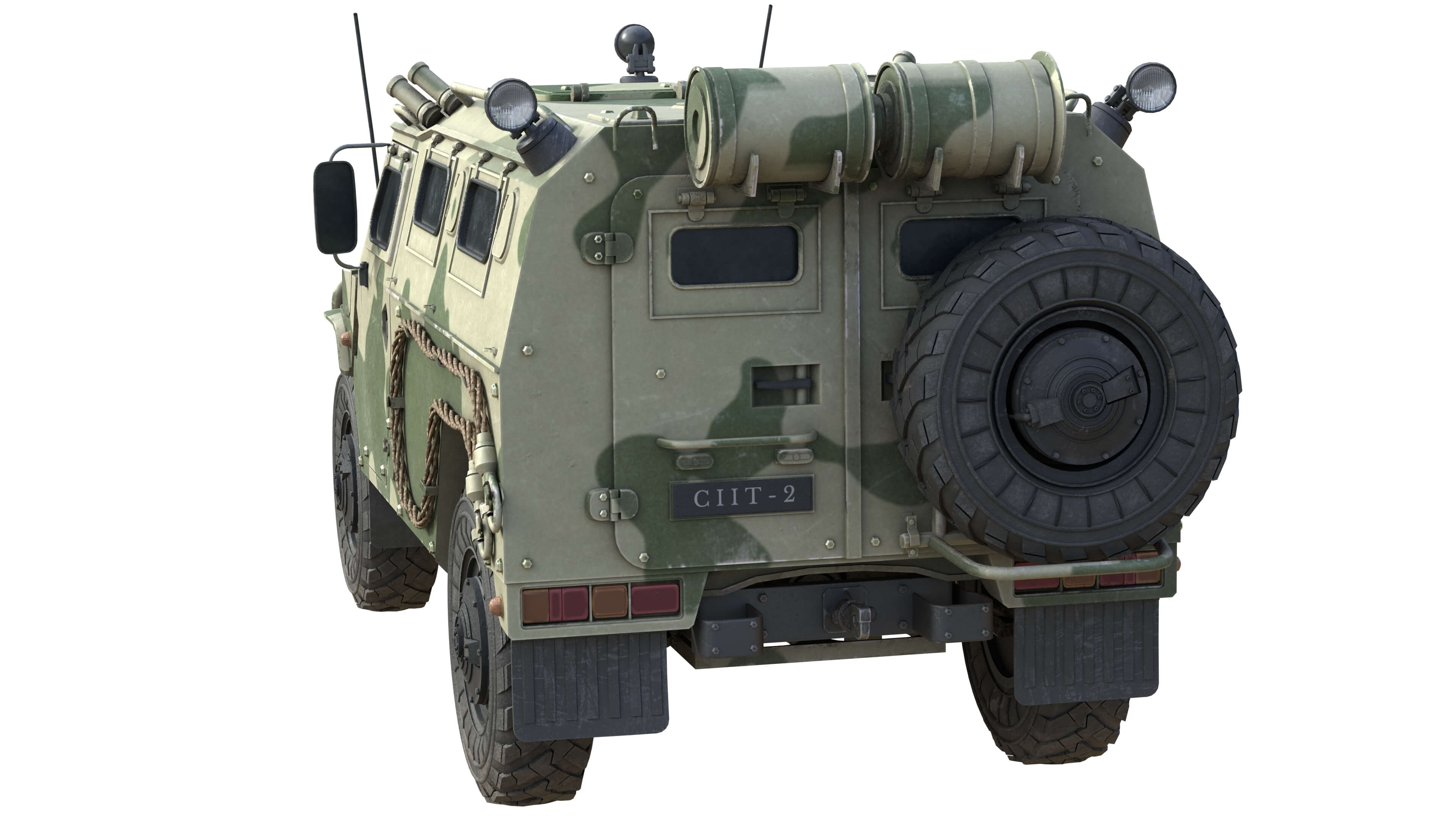GAZ 2330 Tigr Hmmwv - 3D Model by 3dstudio