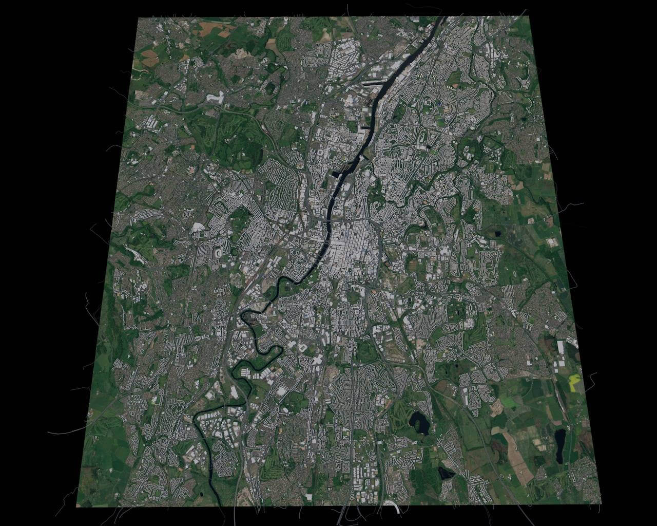 Glasgow Scotland - 3D Model by 3dstudio