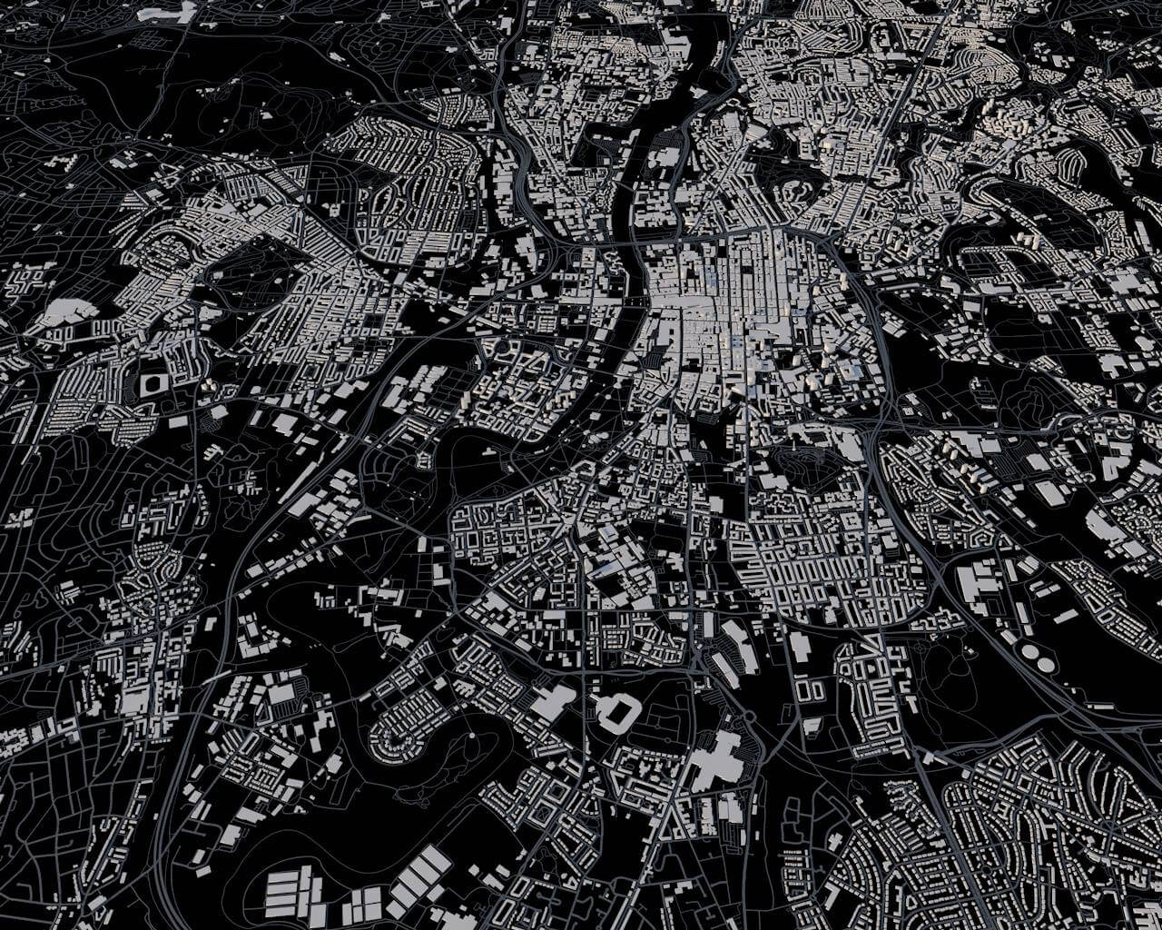 Glasgow Scotland - 3D Model by 3dstudio