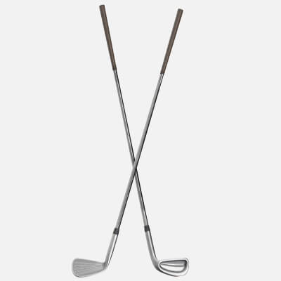 Golf Club2 3D Model by 3dstudio