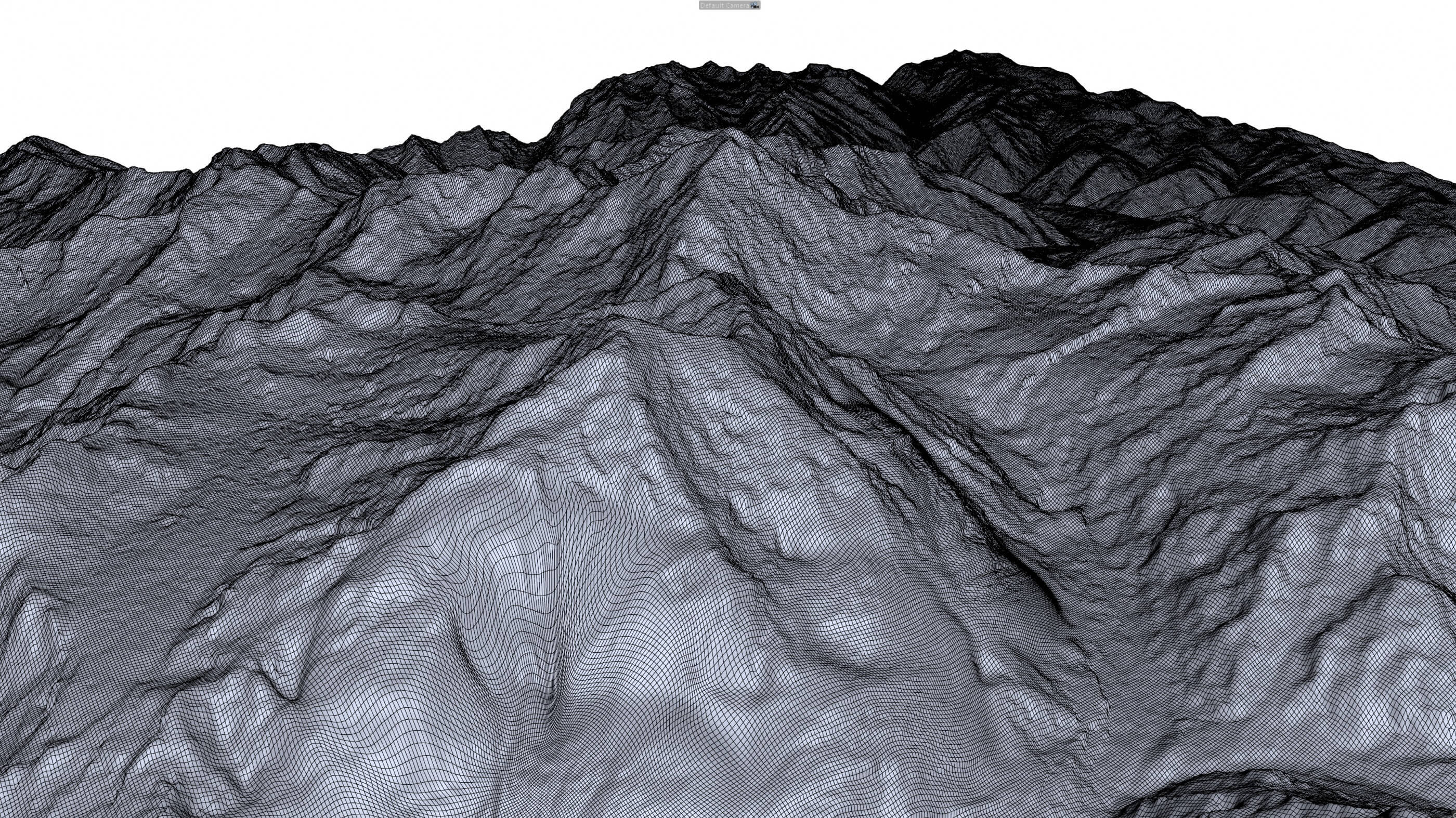 Gonggar Mountain Tibet China Terrain 3D Model by 3dstudio