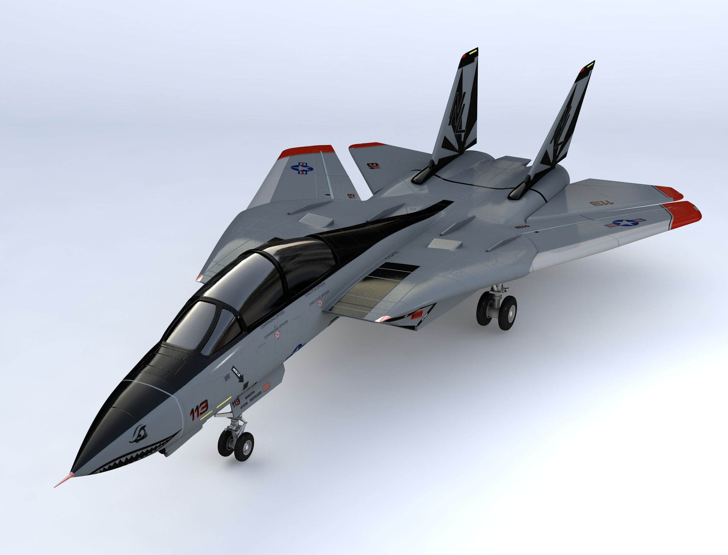 Grumman F-14 Tomcat 3D Model | lupon.gov.ph