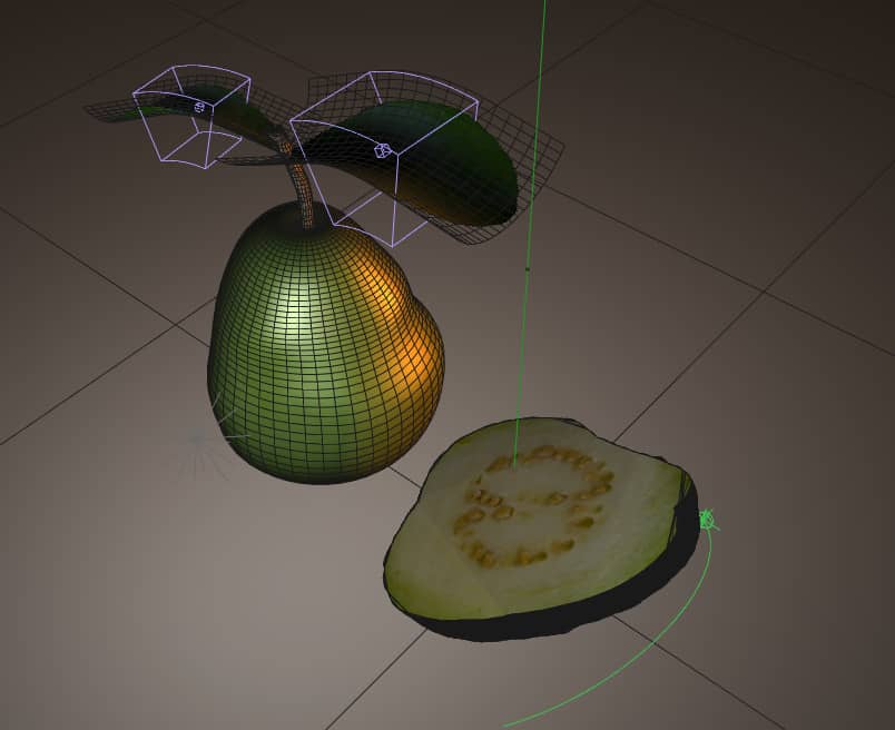Guava - 3D Model by 3dstudio