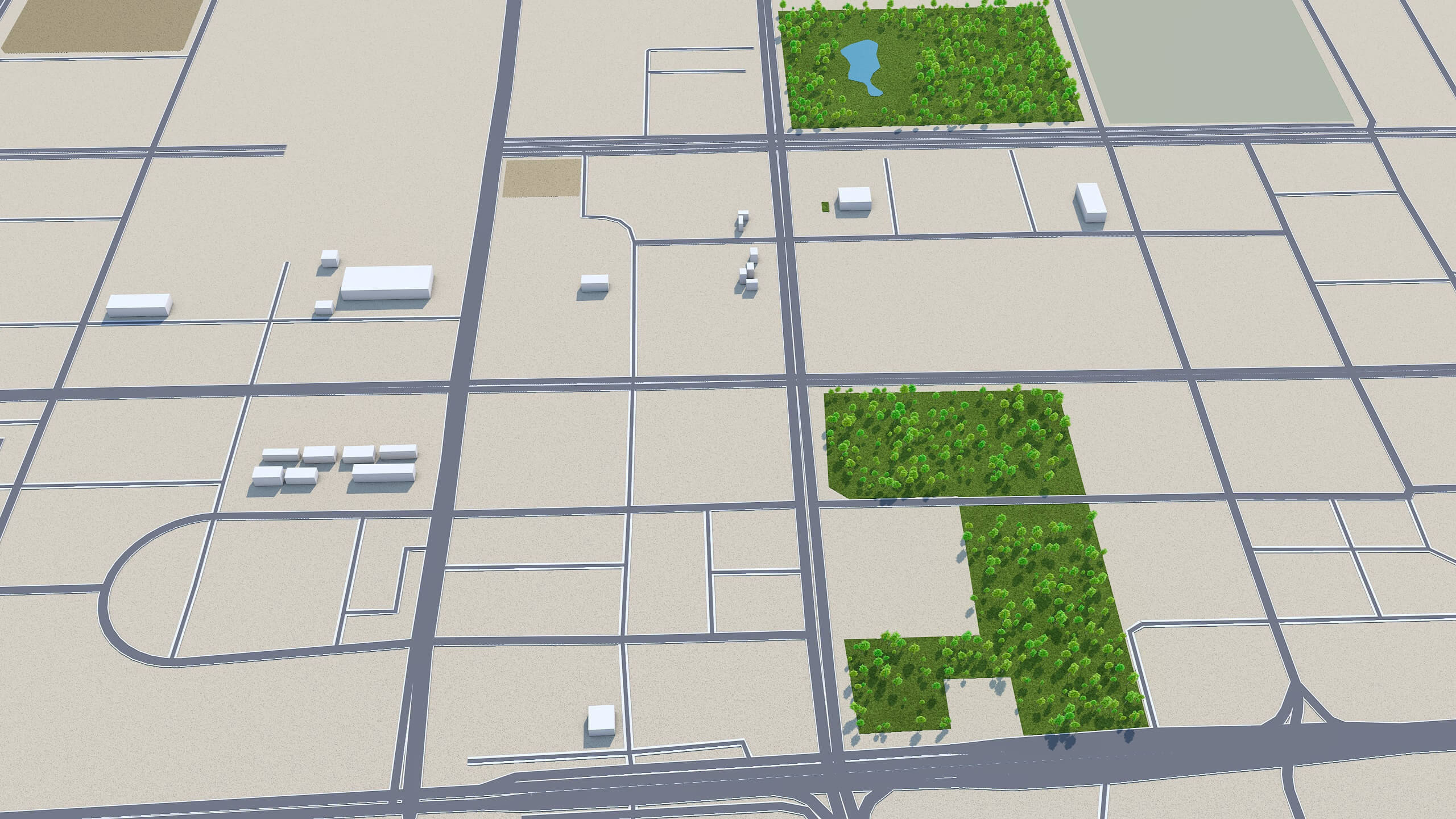 Guigang City Guangxi China 3D Model 20km by 3dstudio