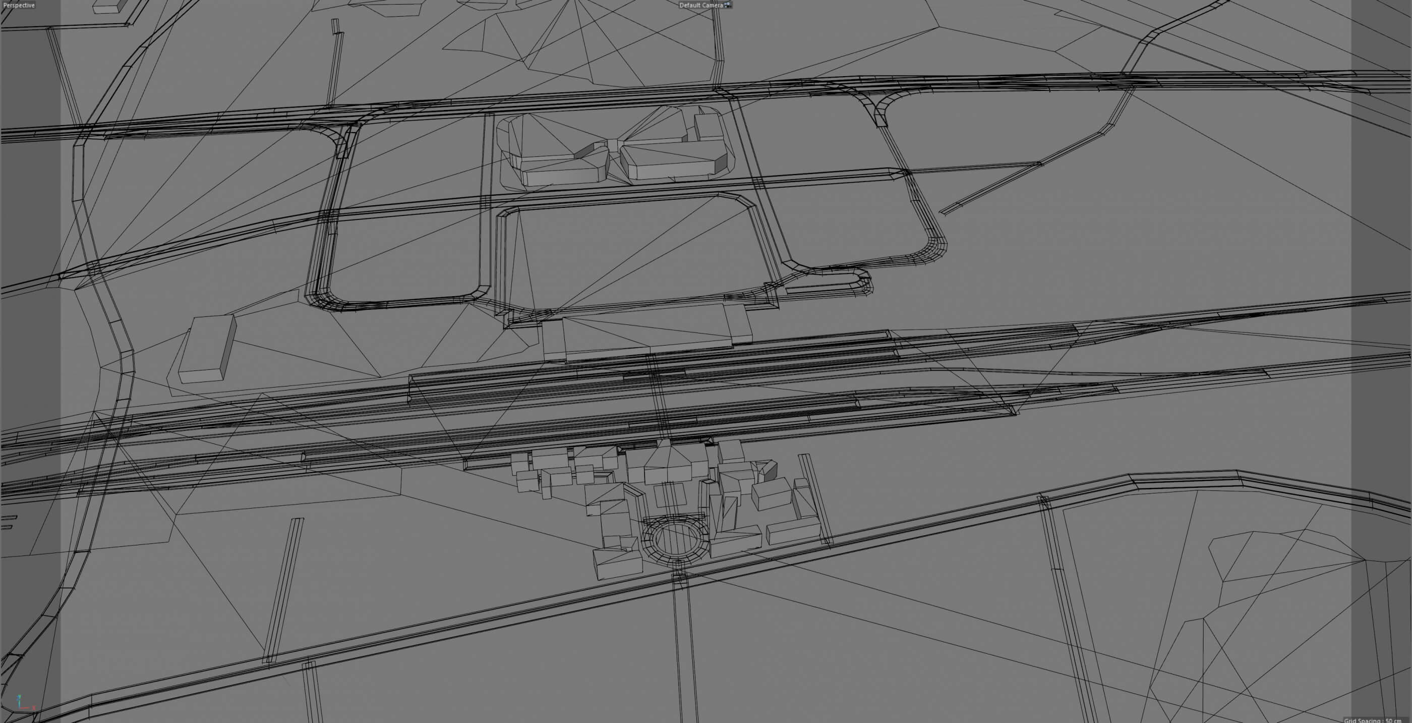 Guigang City Guangxi China 3D Model 20km by 3dstudio