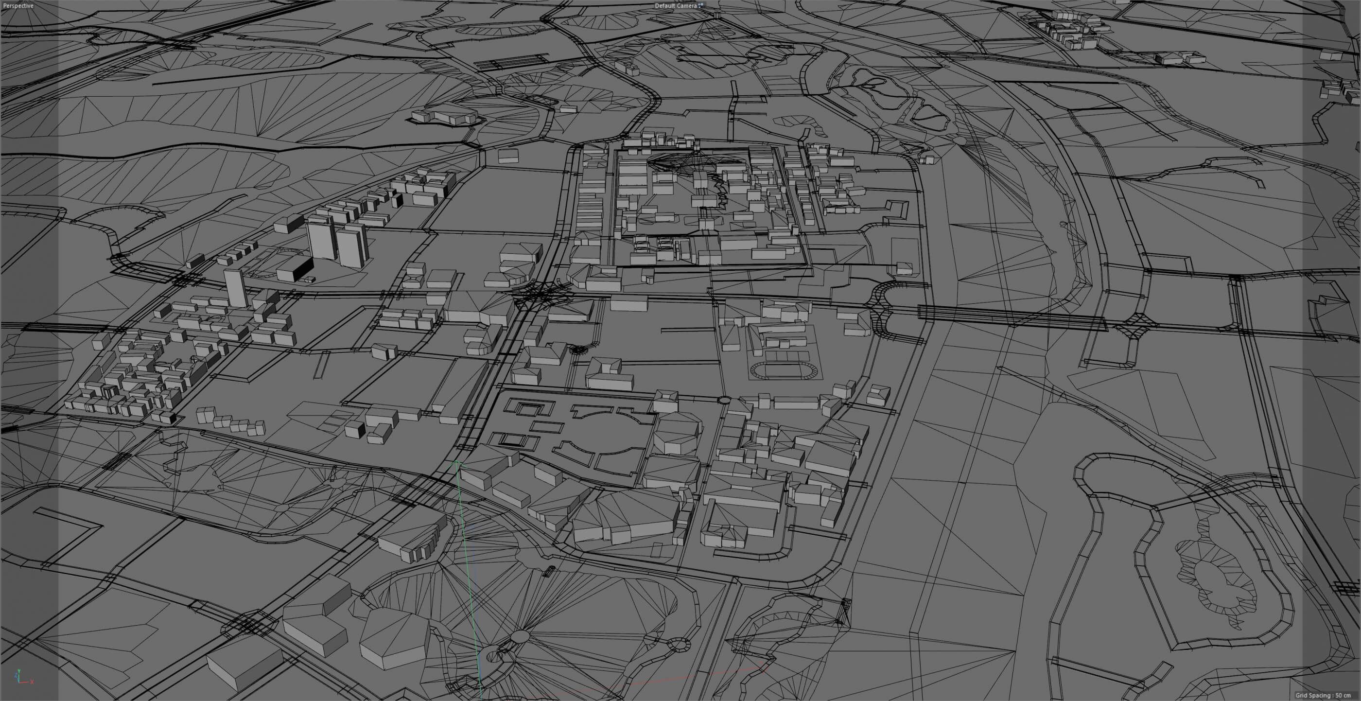 Guilin City Guangxi China 3D Model 35km by 3dstudio