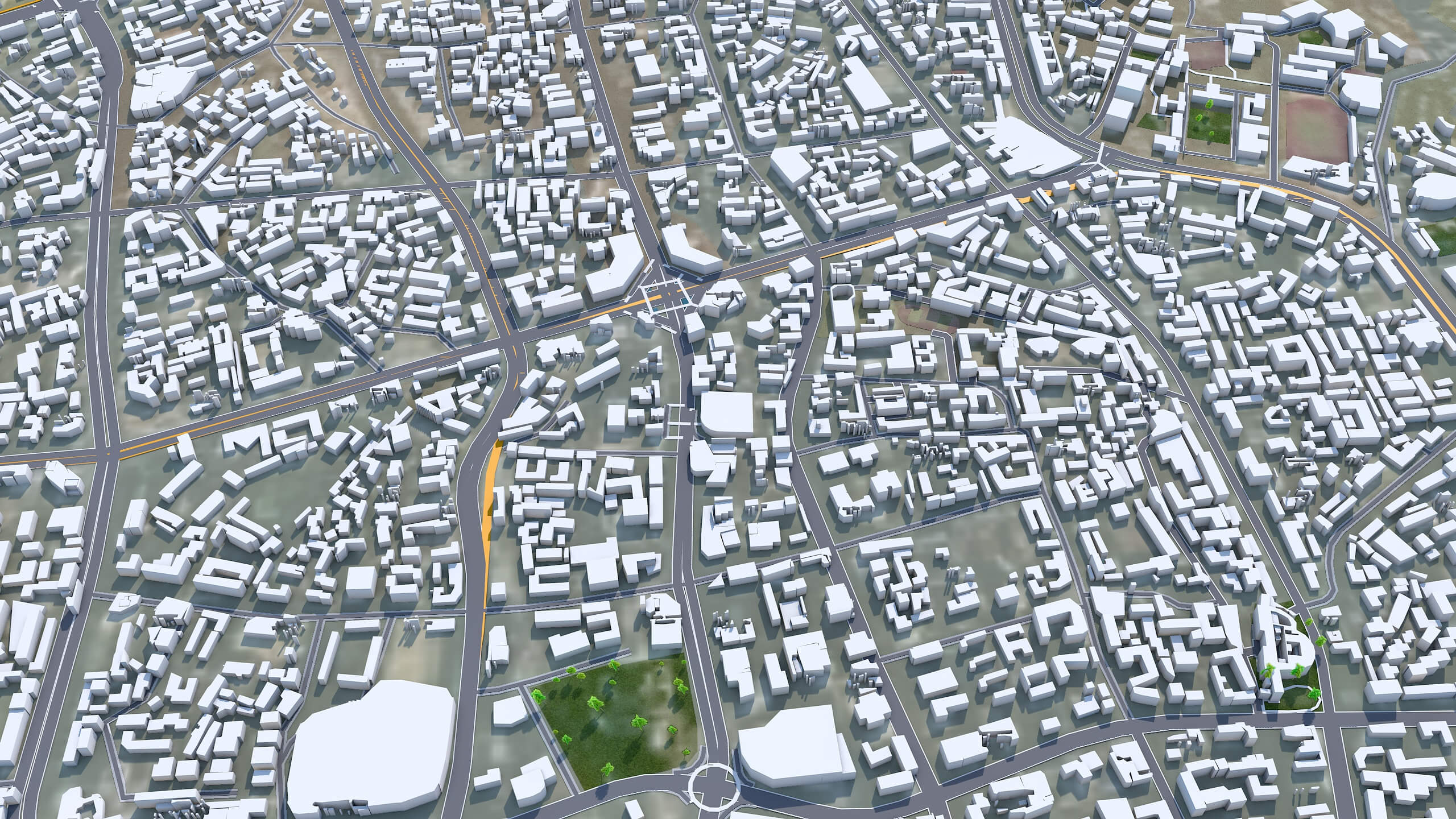 Guiyang City Guizhou China 3D Model 60km by 3dstudio