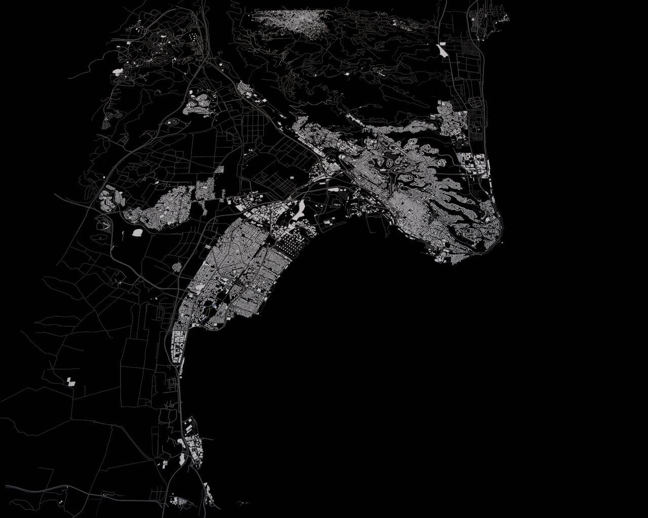 Haifa Israel - 3D Model by 3dstudio