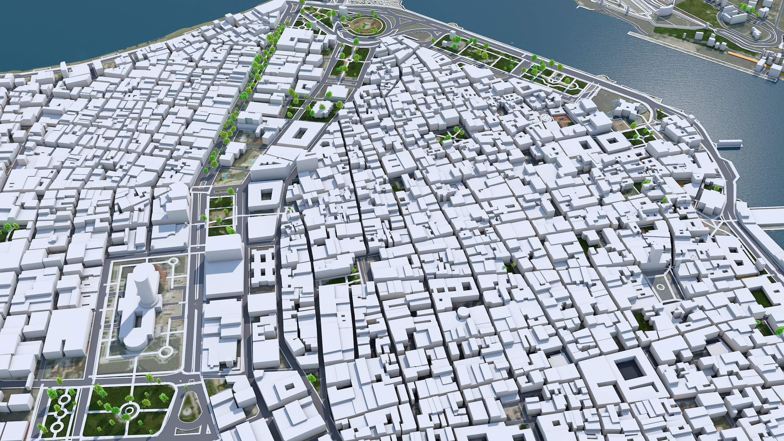 Havana City Cuba 3D Model 30km by 3dstudio