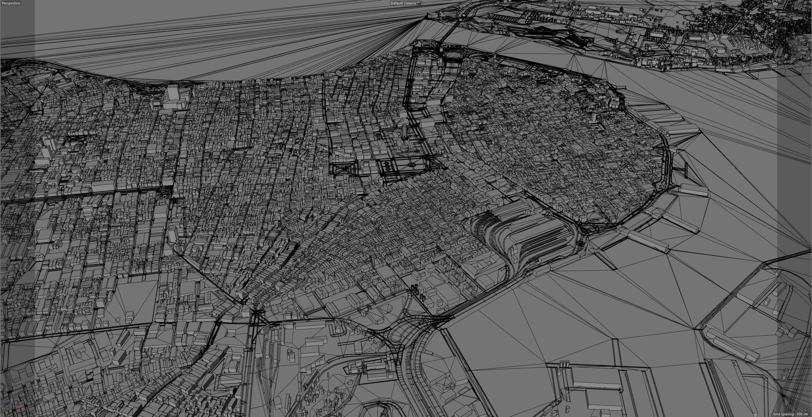 Havana City Cuba 3D Model 30km by 3dstudio