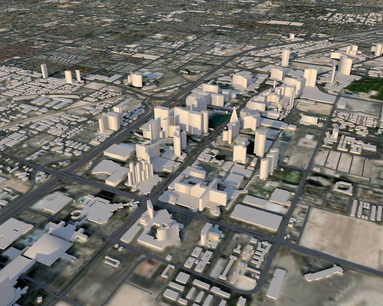 Henderson Nevada - 3D Model by 3dstudio