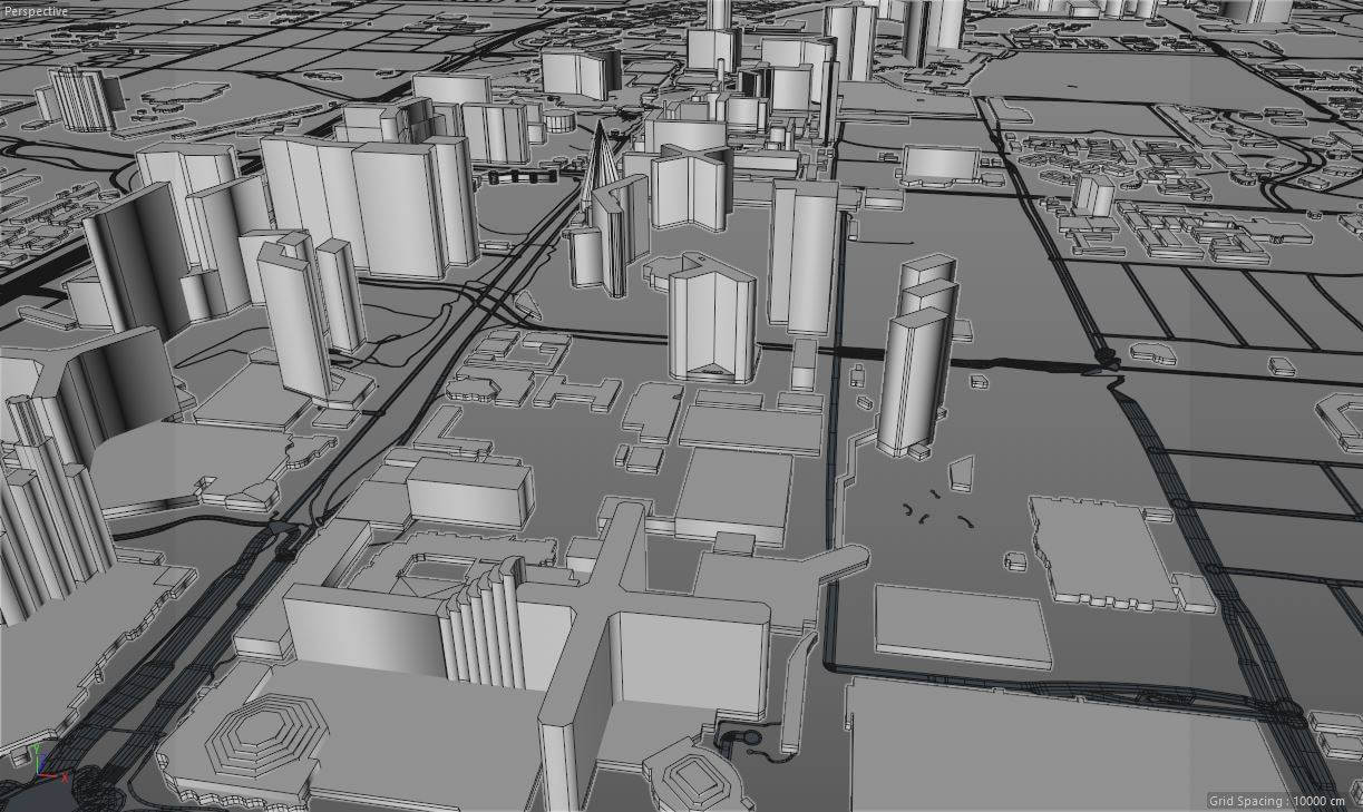 Henderson Nevada - 3D Model by 3dstudio