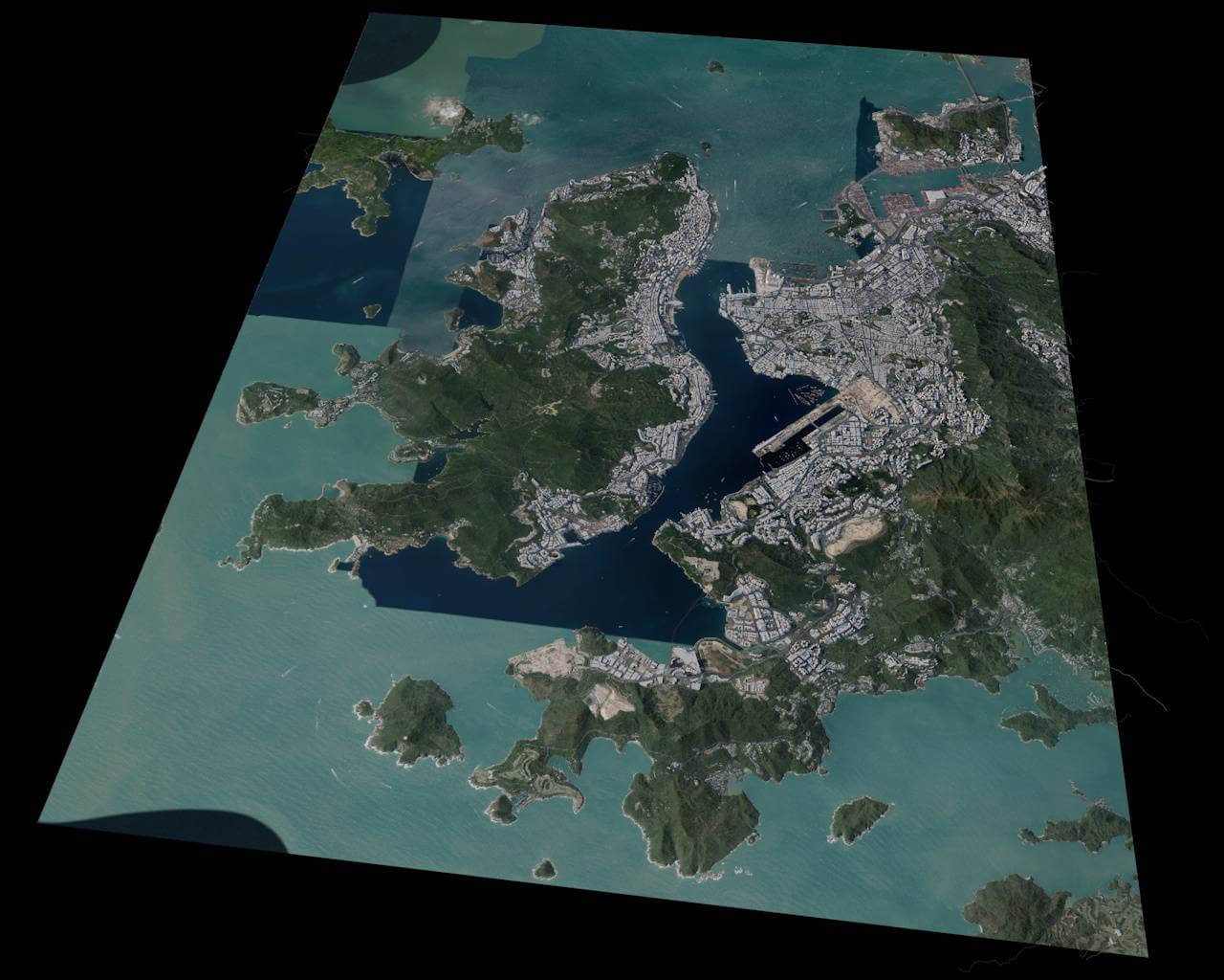 Hong Kong China - 3D Model by 3dstudio