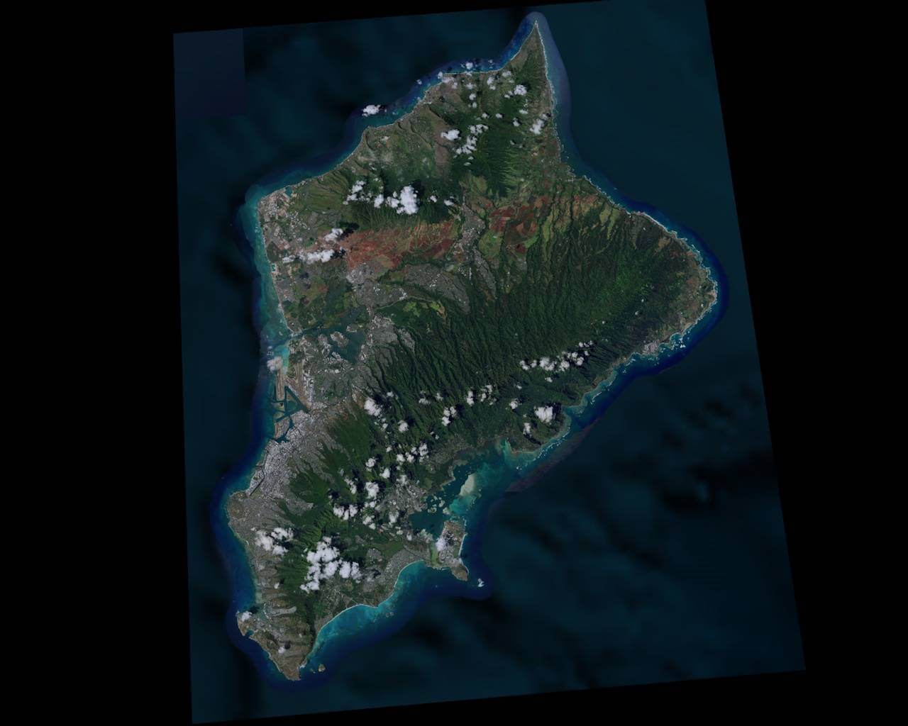 Honolulu Hawaii - 3D Model by 3dstudio