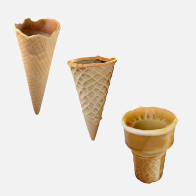 Ice Cream Cone Collection - 3D Model by 3dstudio