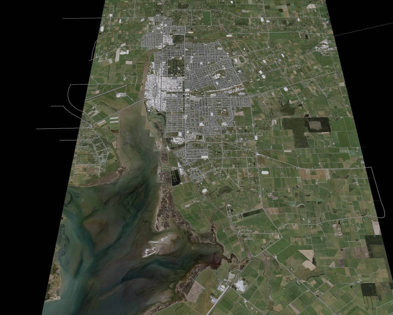 Invercargill New Zealand - 3D Model by 3dstudio