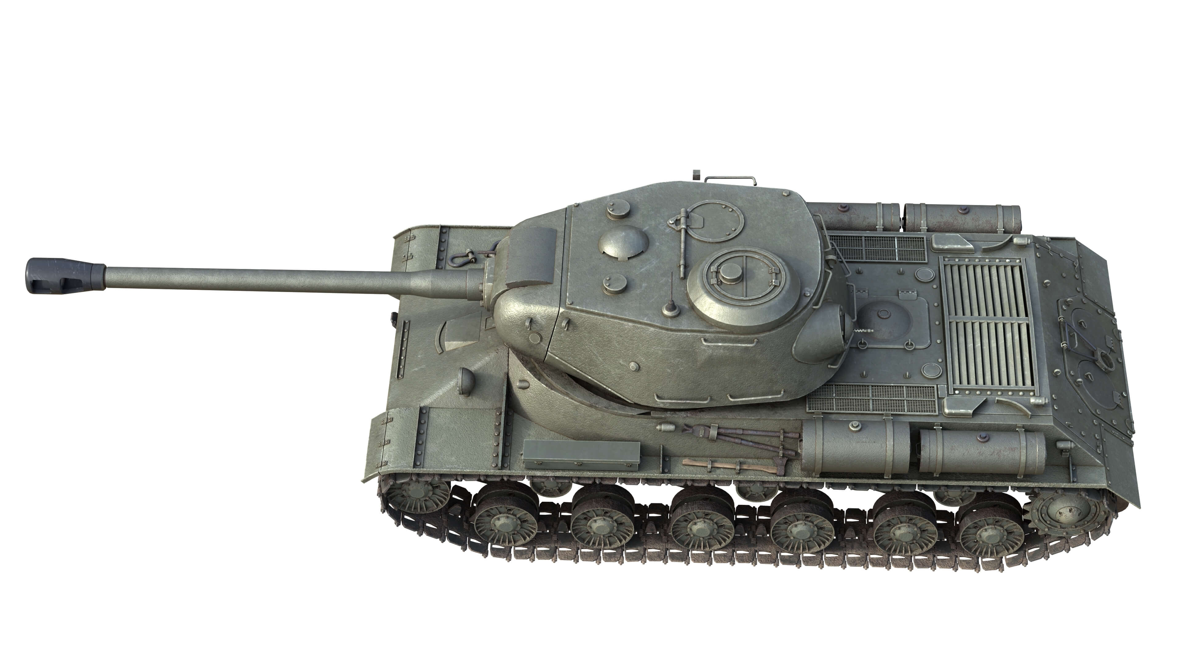 IS 2 Soviet Heavy Tank - 3D Model by 3dstudio