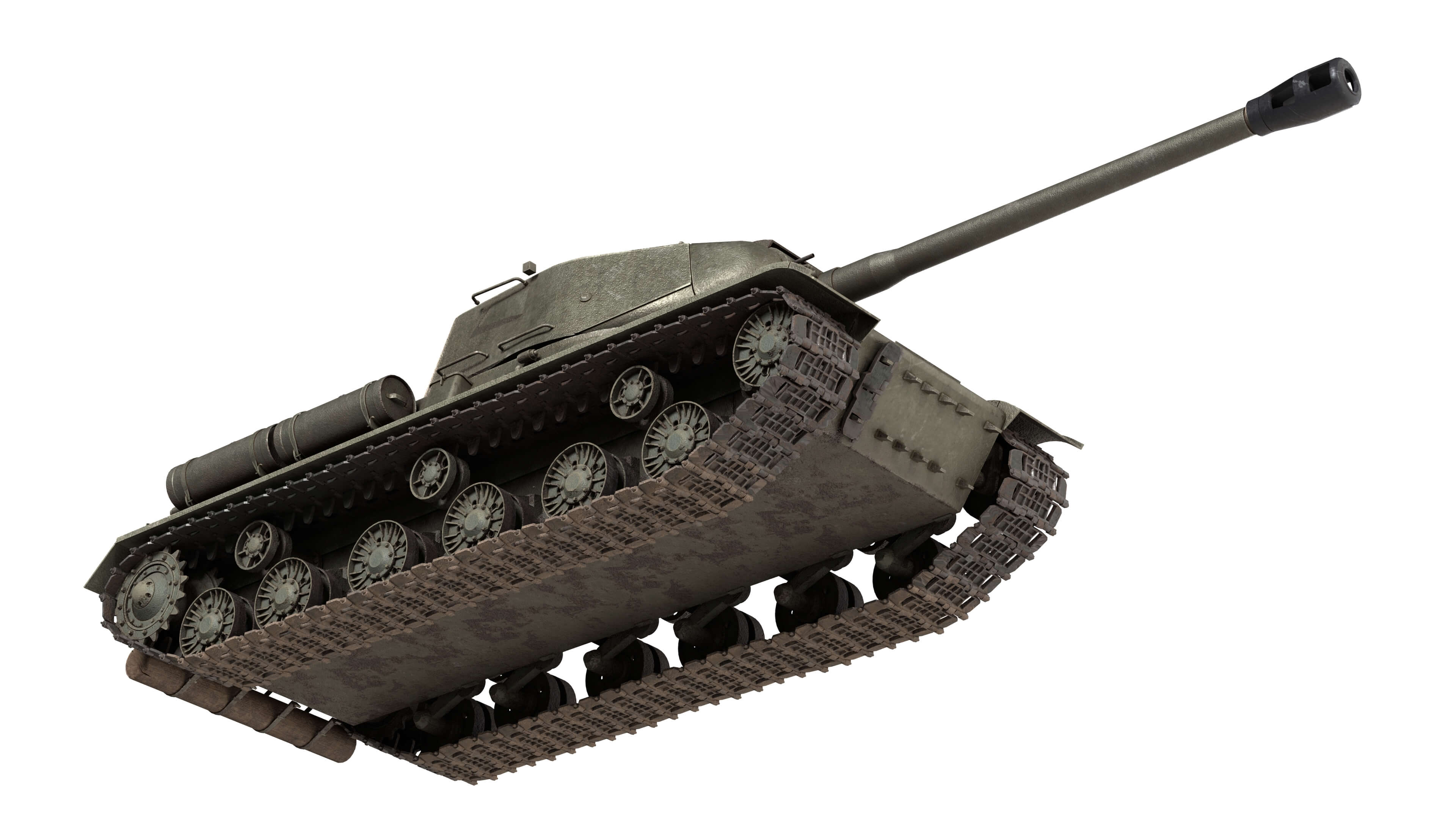 IS 2 Soviet Heavy Tank - 3D Model by 3dstudio
