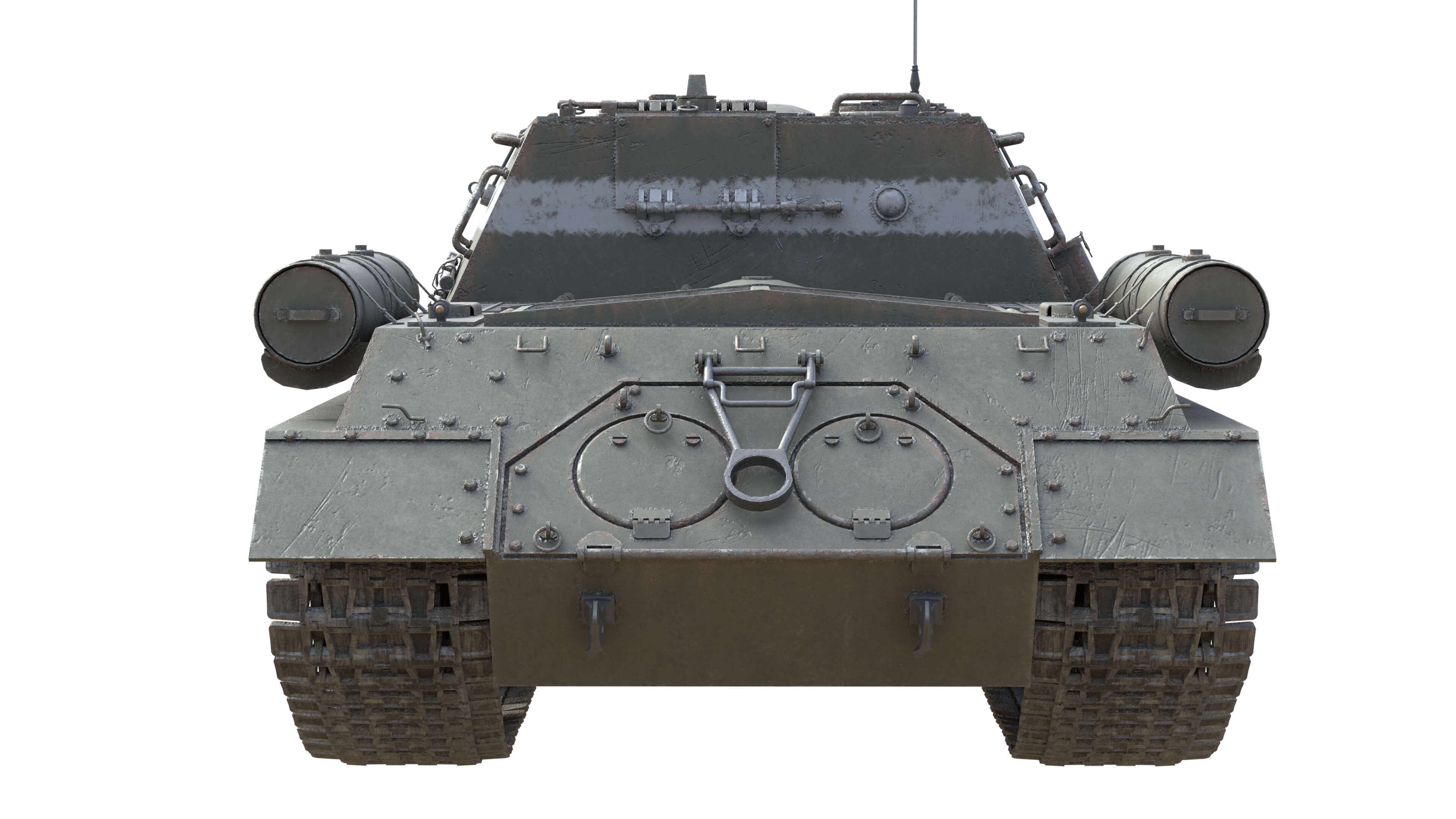 ISU 122 Self Propelled Gun - 3D Model by 3dstudio