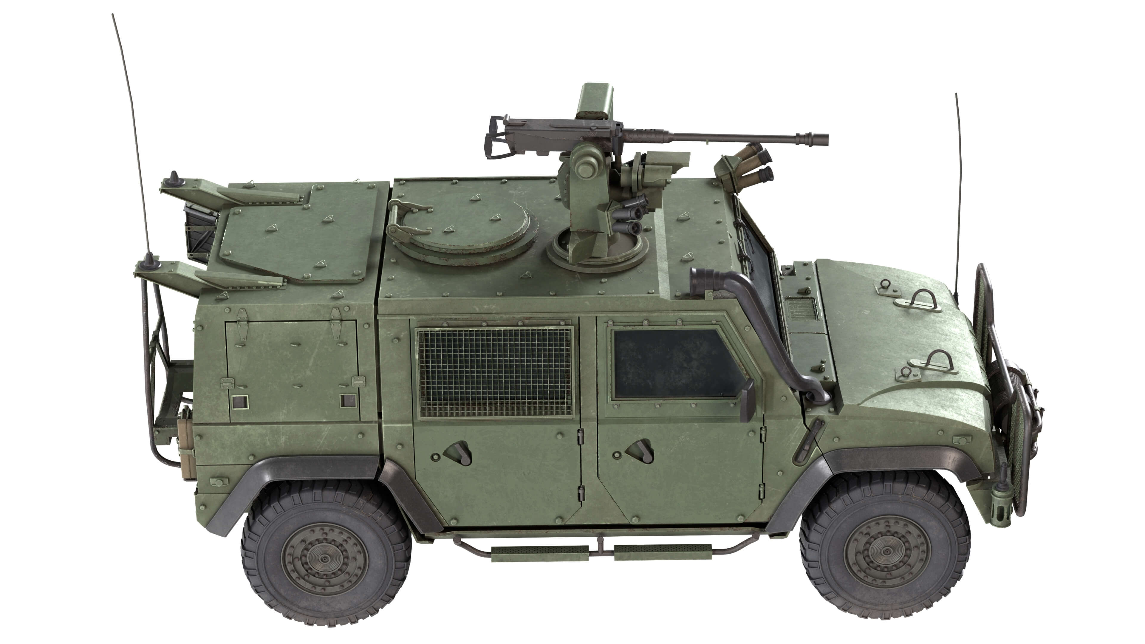 Iveco Lmv vehicle - 3D Model by 3dstudio