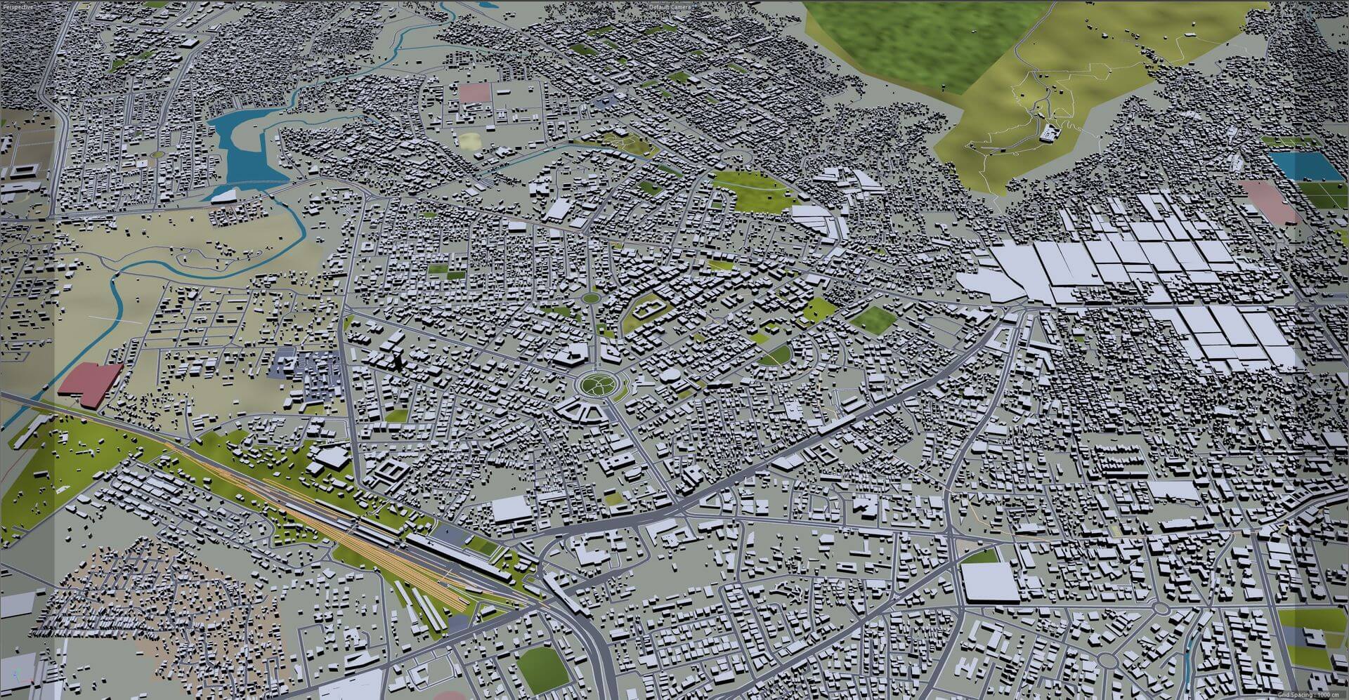 Jaipur, India 50km AI - 3D Model by 3dstudio