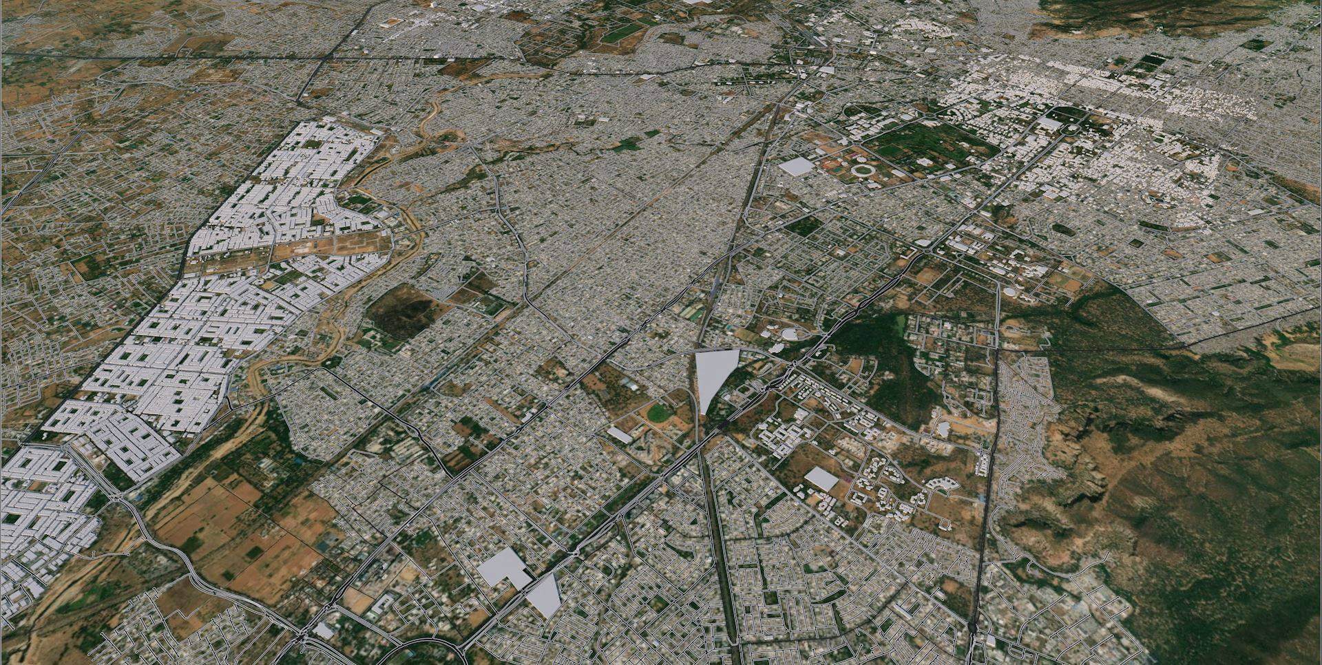 Jaipur India - 3D Model by 3dstudio