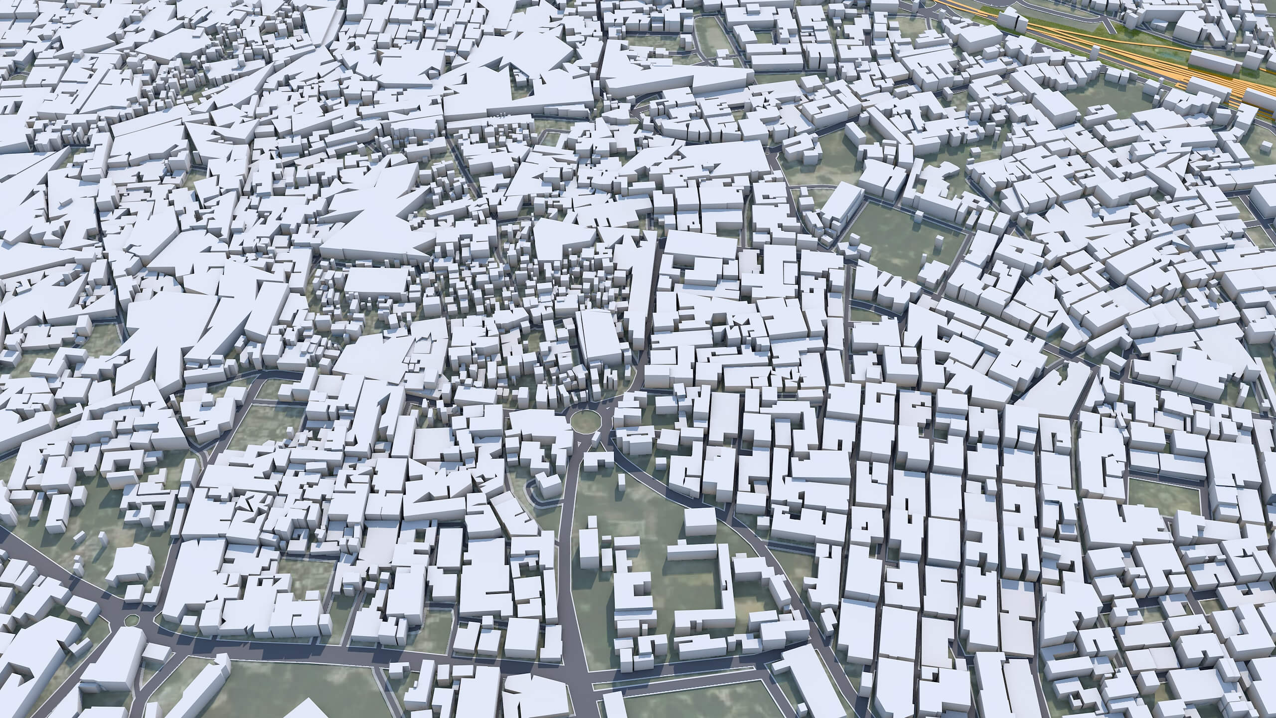 Jalandhar City Punjab India 3D Model 30km by 3dstudio