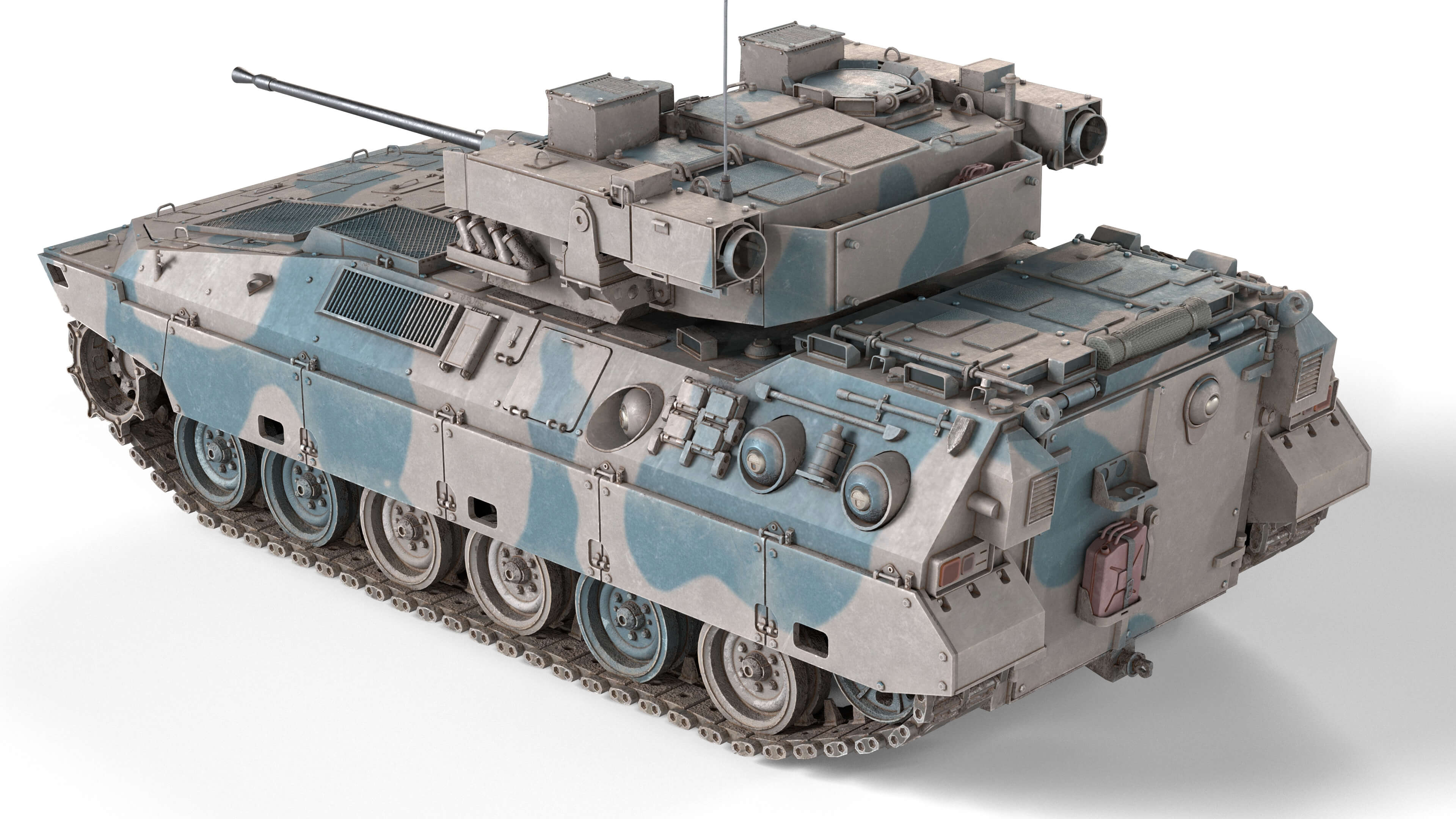 Japanese Type 89 IFV Tank - 3D Model by 3dstudio